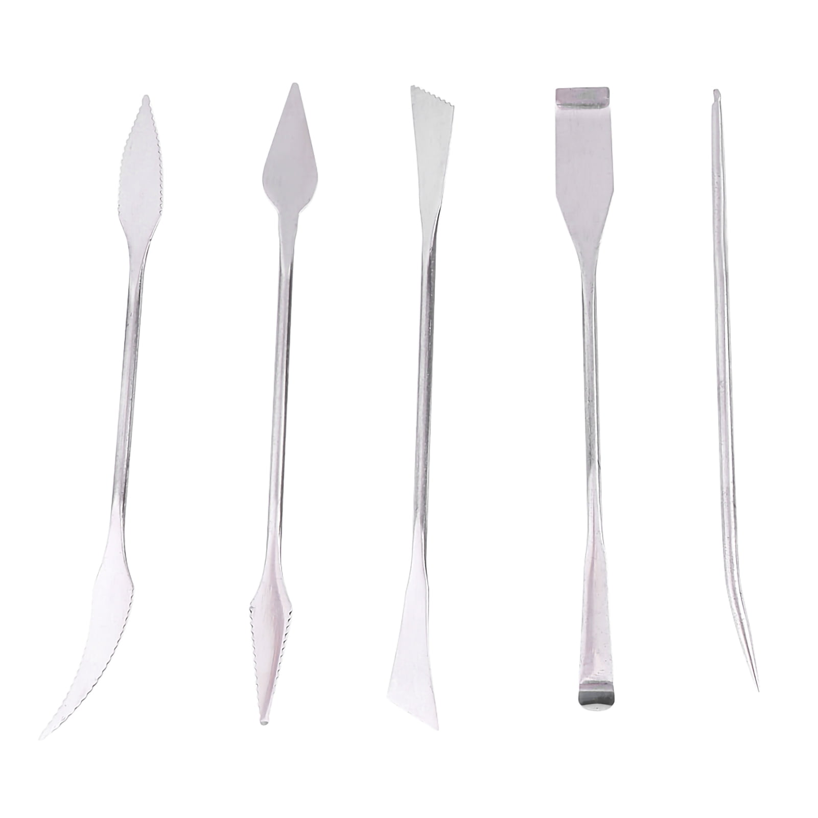 5-Piece Stainless Steel Wax Clay Pottery Carving Kit for Sculpting and ...