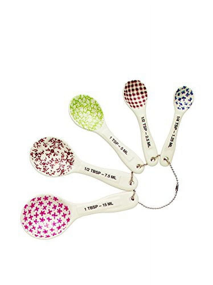 5 Piece Stoneware Measuring Spoon Set - Walmart.com