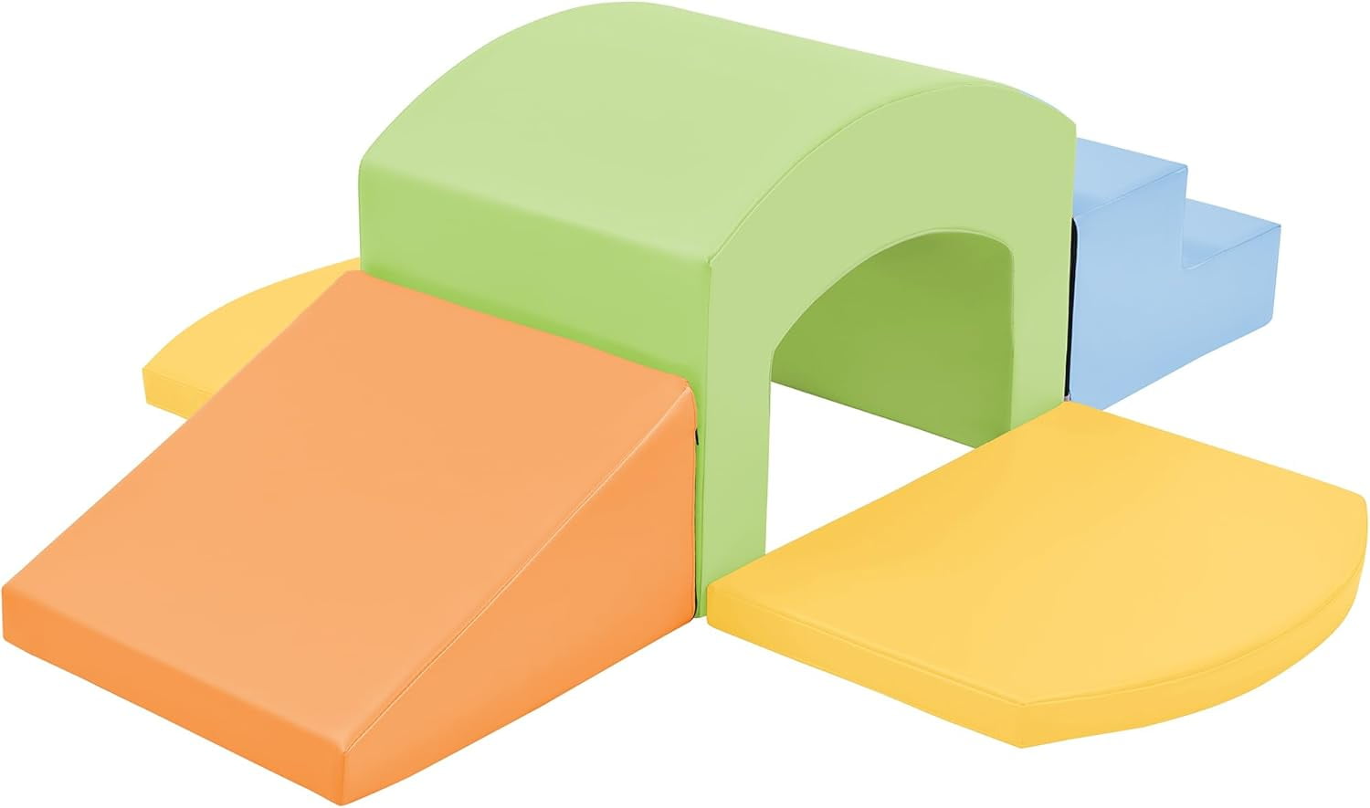 5 Piece Toddler Soft Climbing Toys for Toddlers 1-3, Foam Climb and ...