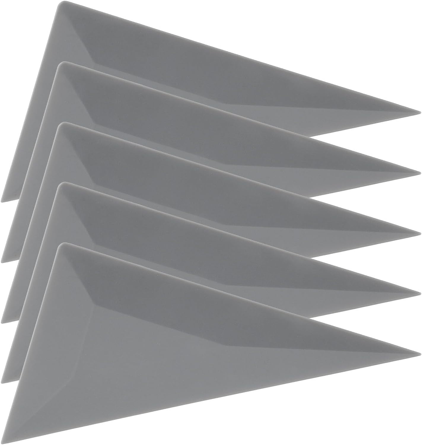 5-Piece Window Tint Tool Kit - Trianle & Contour Squeeees, Card Scraper ...