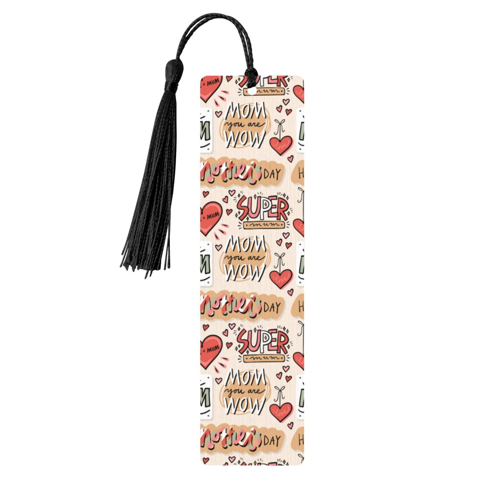 5 Piece Wooden Bookmarks Suitable For Hardcover Books Journals ...