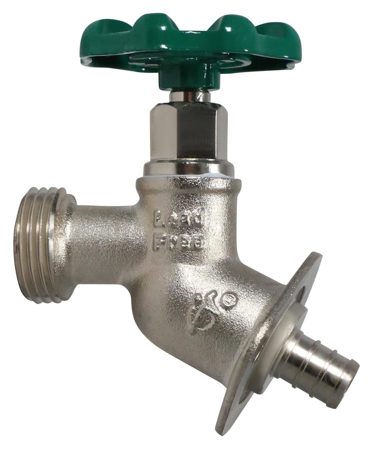 5 Pieces 1/2" Pex x 3/4 GHT Sillcocks, GHT (Garden Hose Threaded) - Brass 26-2-1=5 - Walmart.com