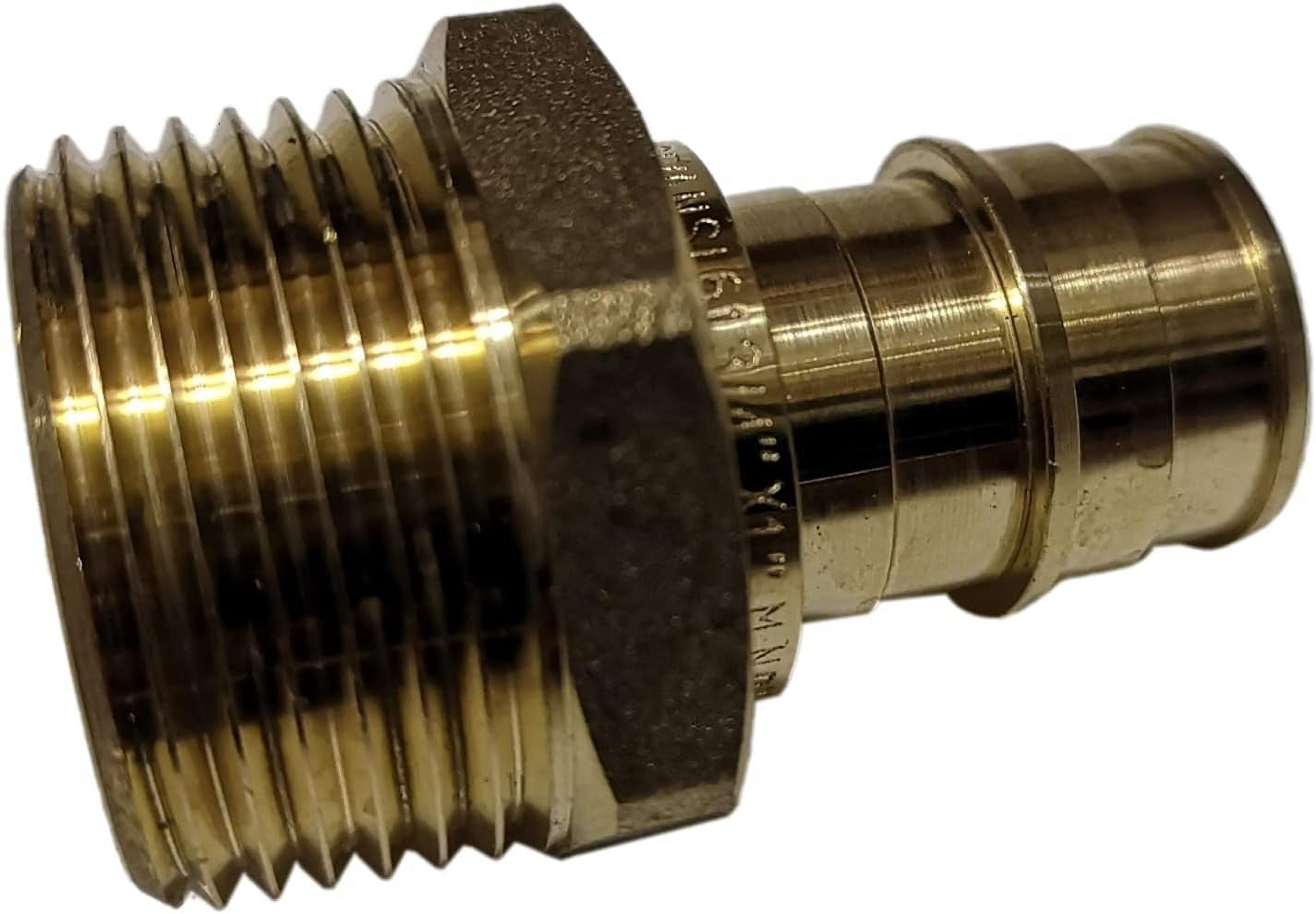 5 Pieces 3/4" Pex A X 1" Male Adapter, Pex A F1960, Male NPT Adapter ...