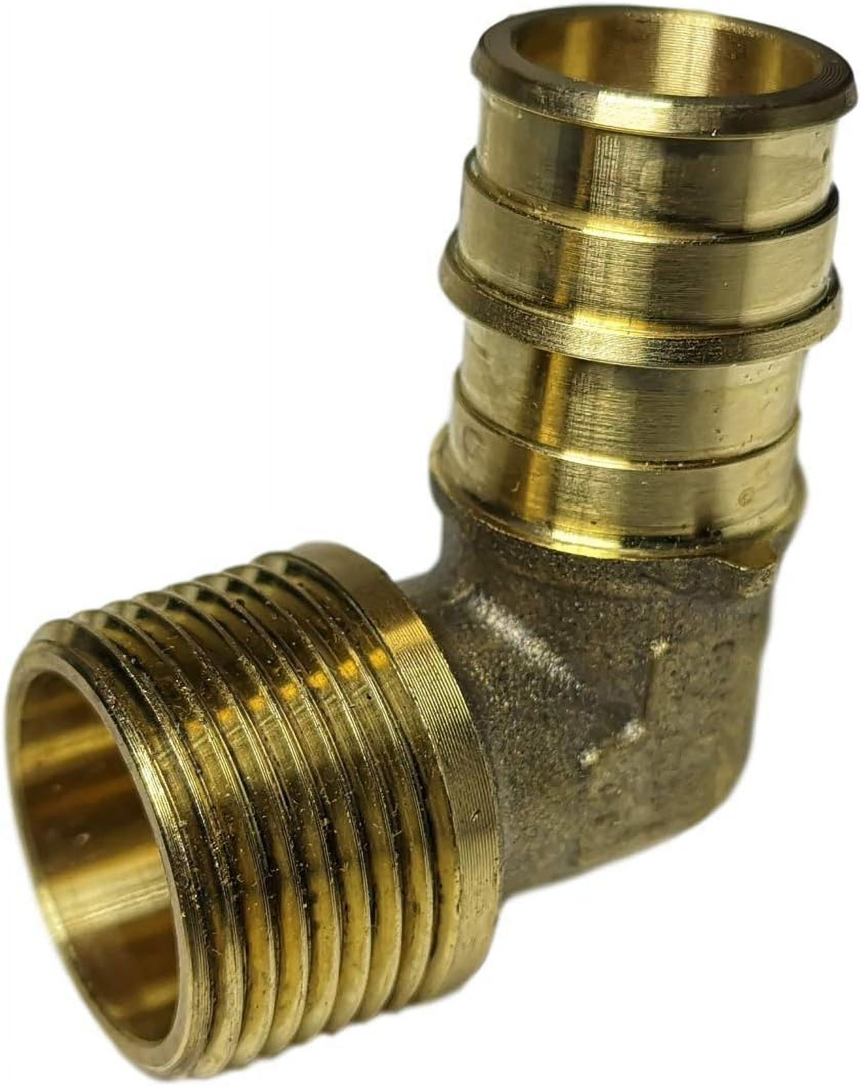 5 Pieces 3/4" Pex A x 3/4" Male Elbow, F1960 Expansion Elbow - Walmart.com