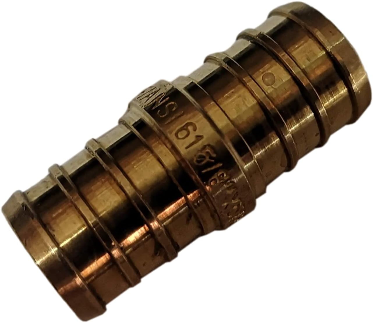 5 Pieces 5/8" x 5/8" Pex Coupling, Brass, Pex B, Crimp Version, 5 Packs ...