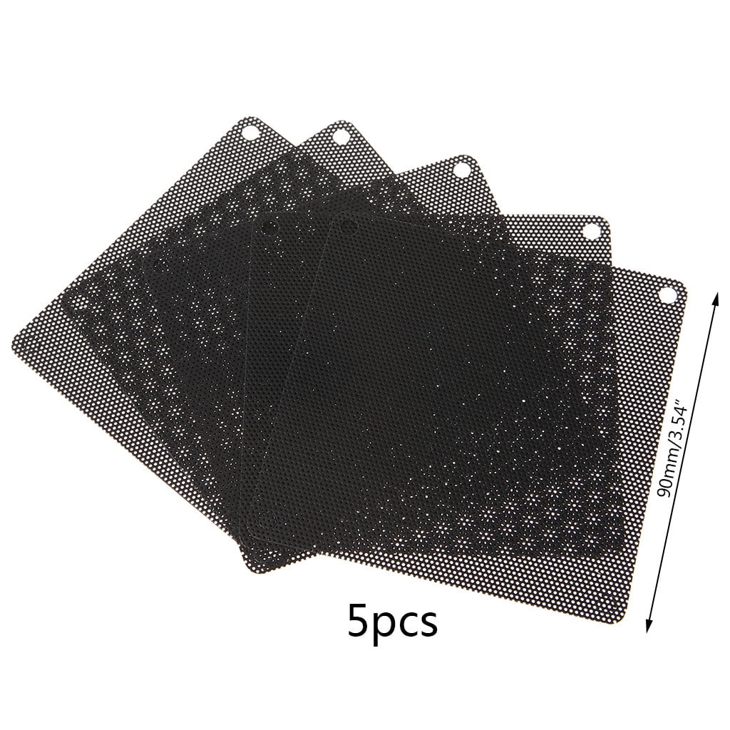 TIERPOP 90x90mm Dust Filter for Computer Cooler Fan, PC Fan Dust Mesh ...