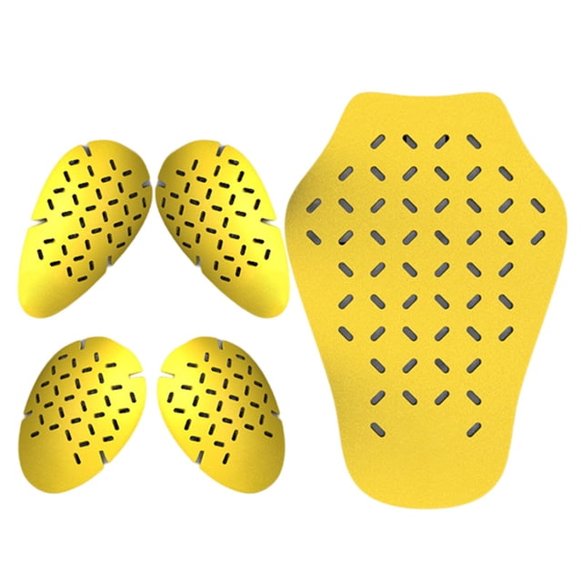 5 Pieces Armor Pads Body Armor ,EVA Breathable Motorcycle Protector ...
