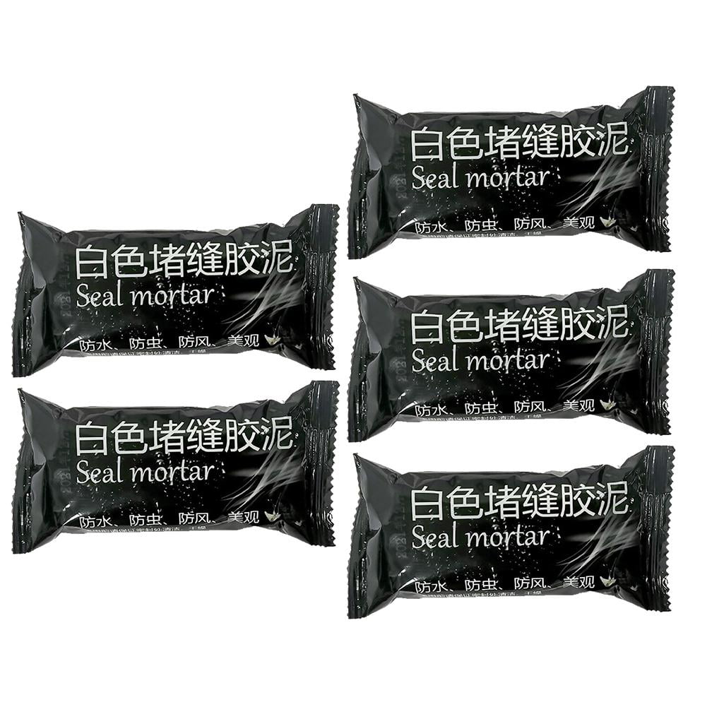 5 Pieces (Bags) Waterproof Sealing Mud (D) $ Sealing Mud Plugging Leaks ...