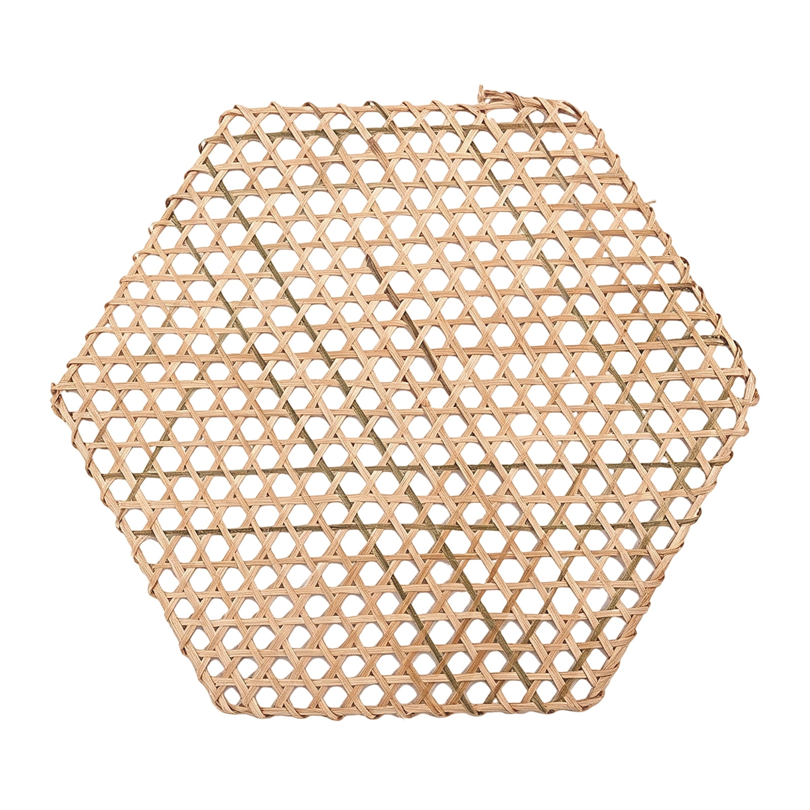 5 Pieces Bamboo Food Liner, Hexagon Hand Weaving Non Stick Steamer ...