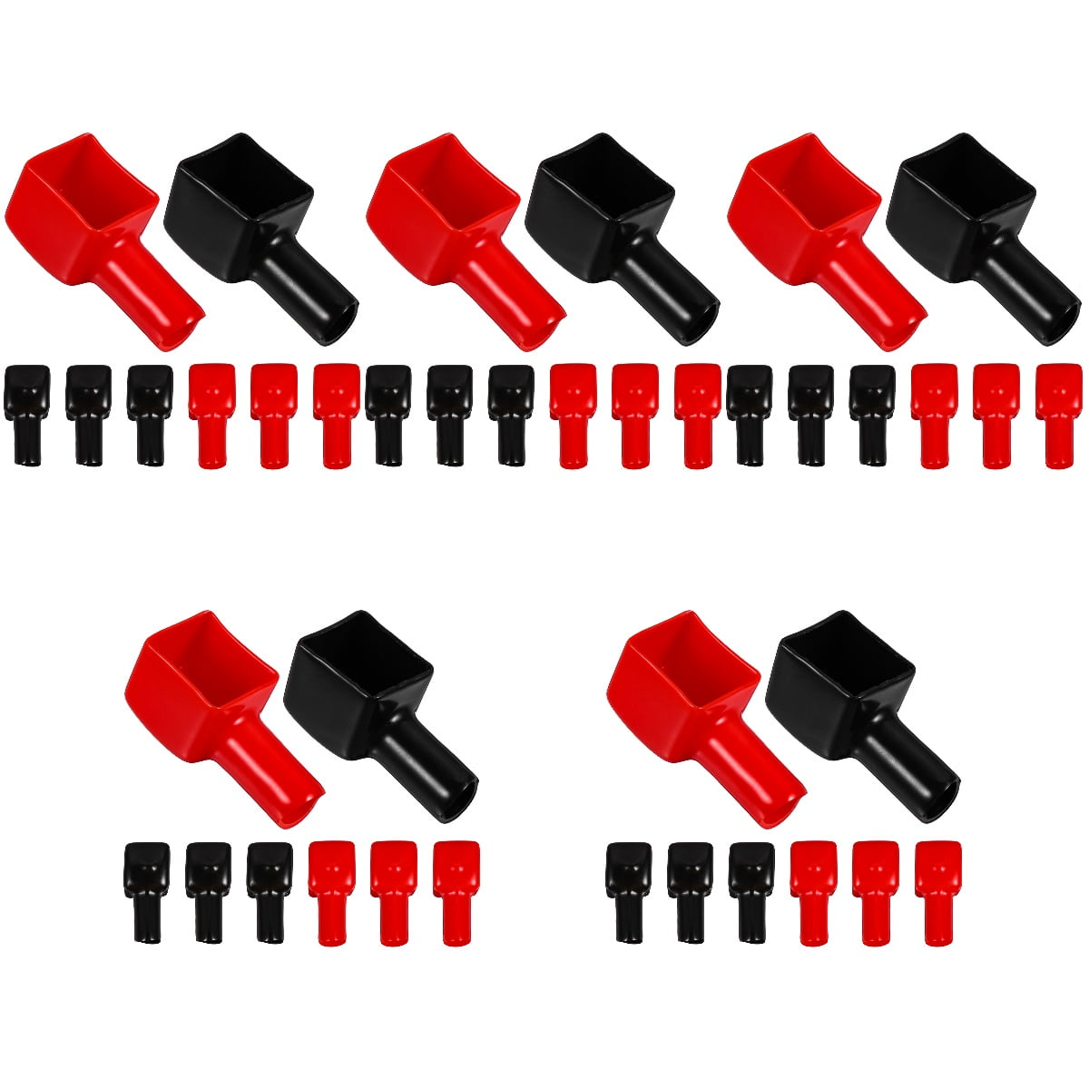5 Pieces Battery Pile Head Cover Positive Terminal Covers Batteries ...