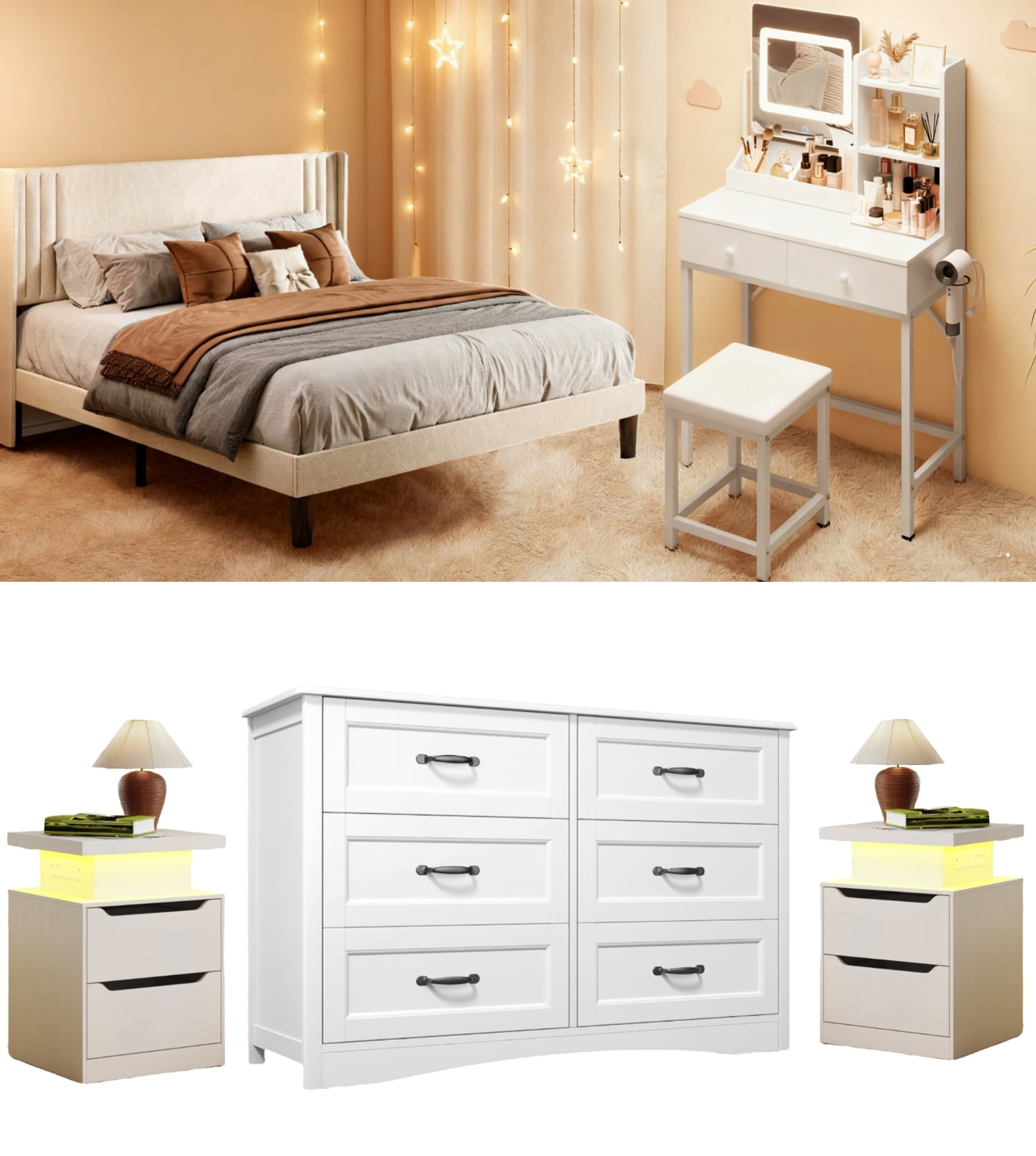 costco online bed rooms set - Walmart Business
