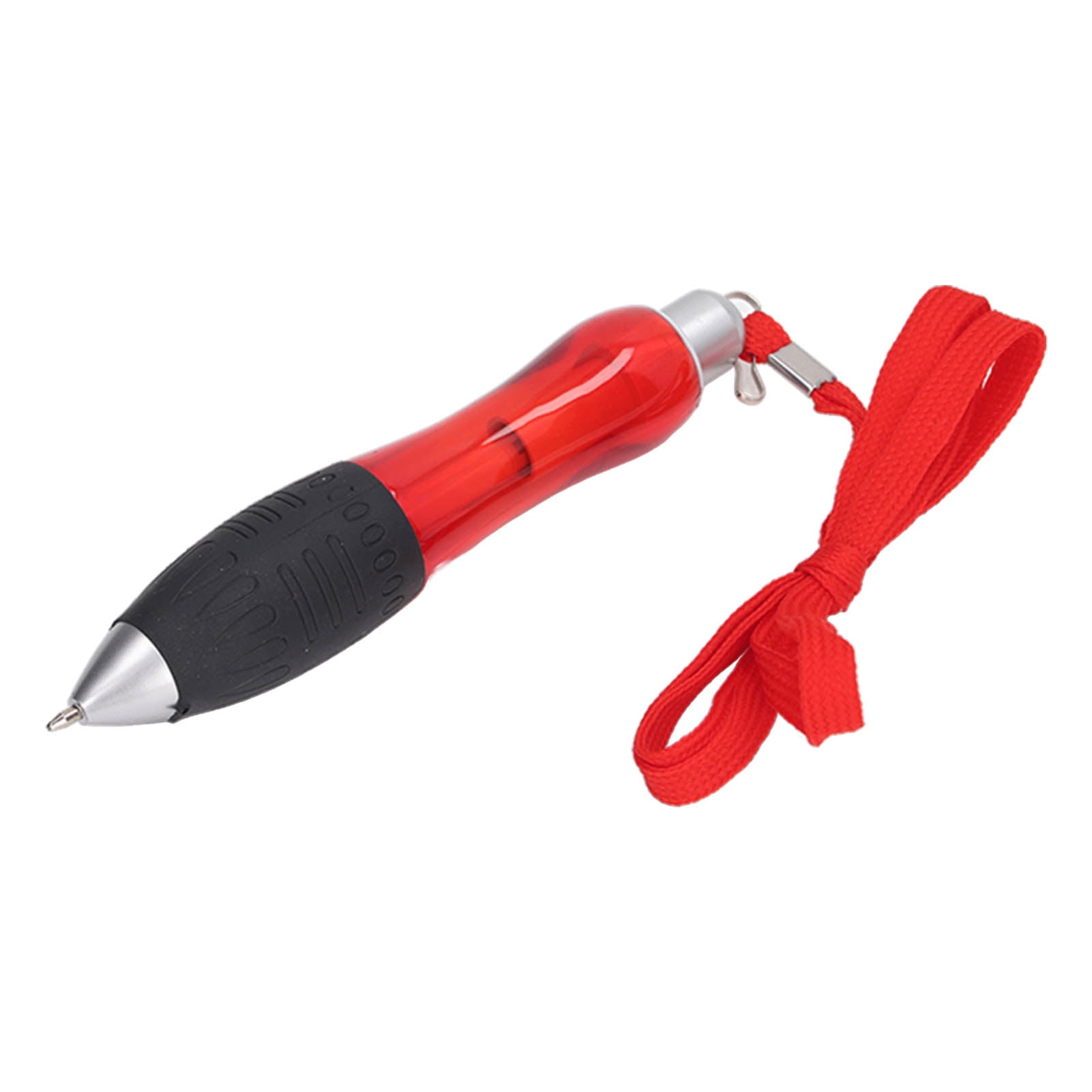 5 Pieces Big Fat Weighted Pens, Red Body Retractable Big Fat Ballpoint ...