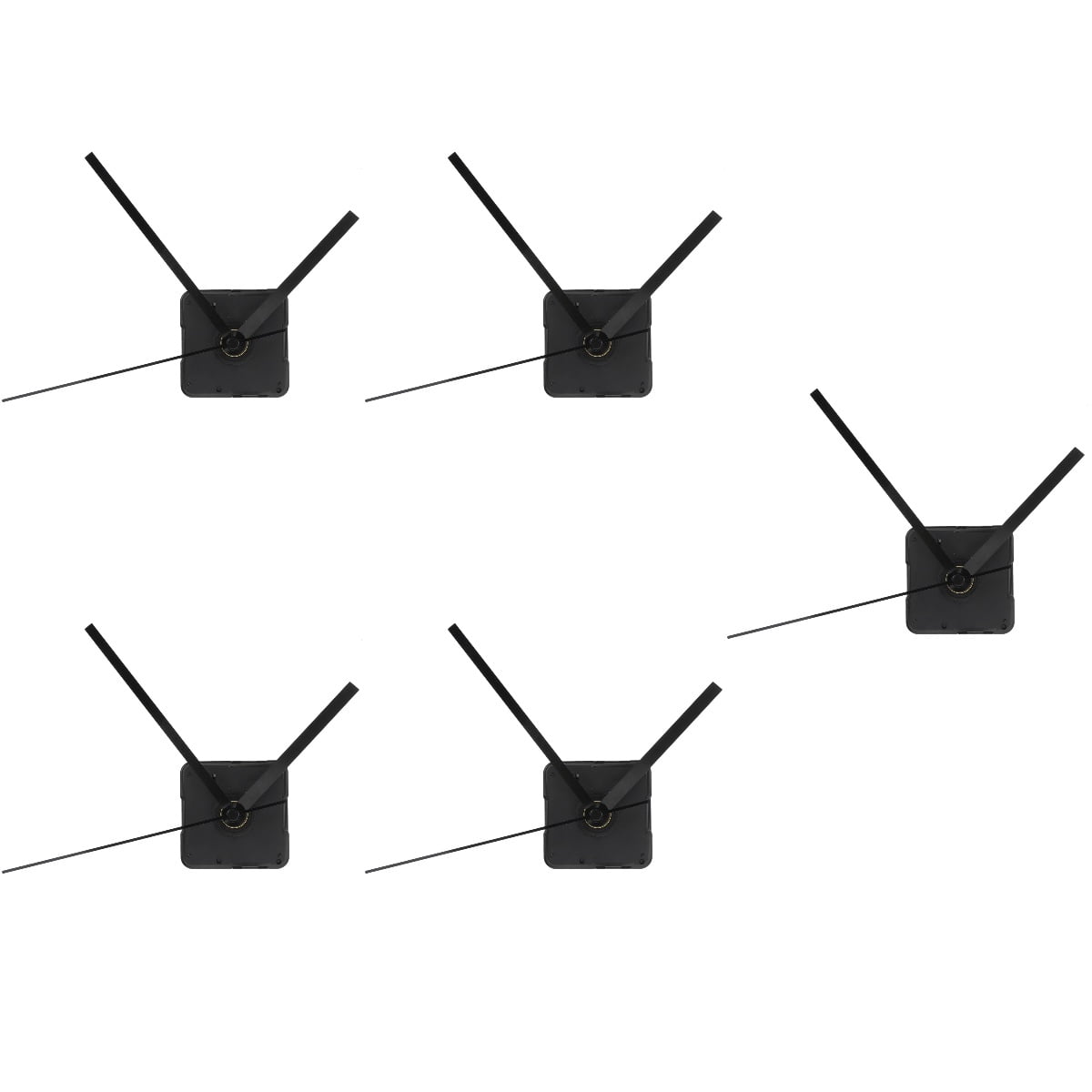 5 Pieces Clocks Clock Replacement Movement Clock Motor and Hands Clock ...