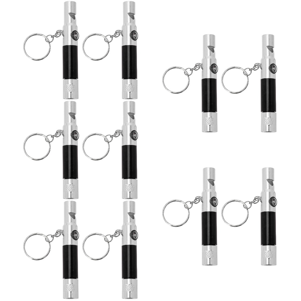 5 Pieces Compass Survival Bells Whistles Bulk Black - Walmart.com