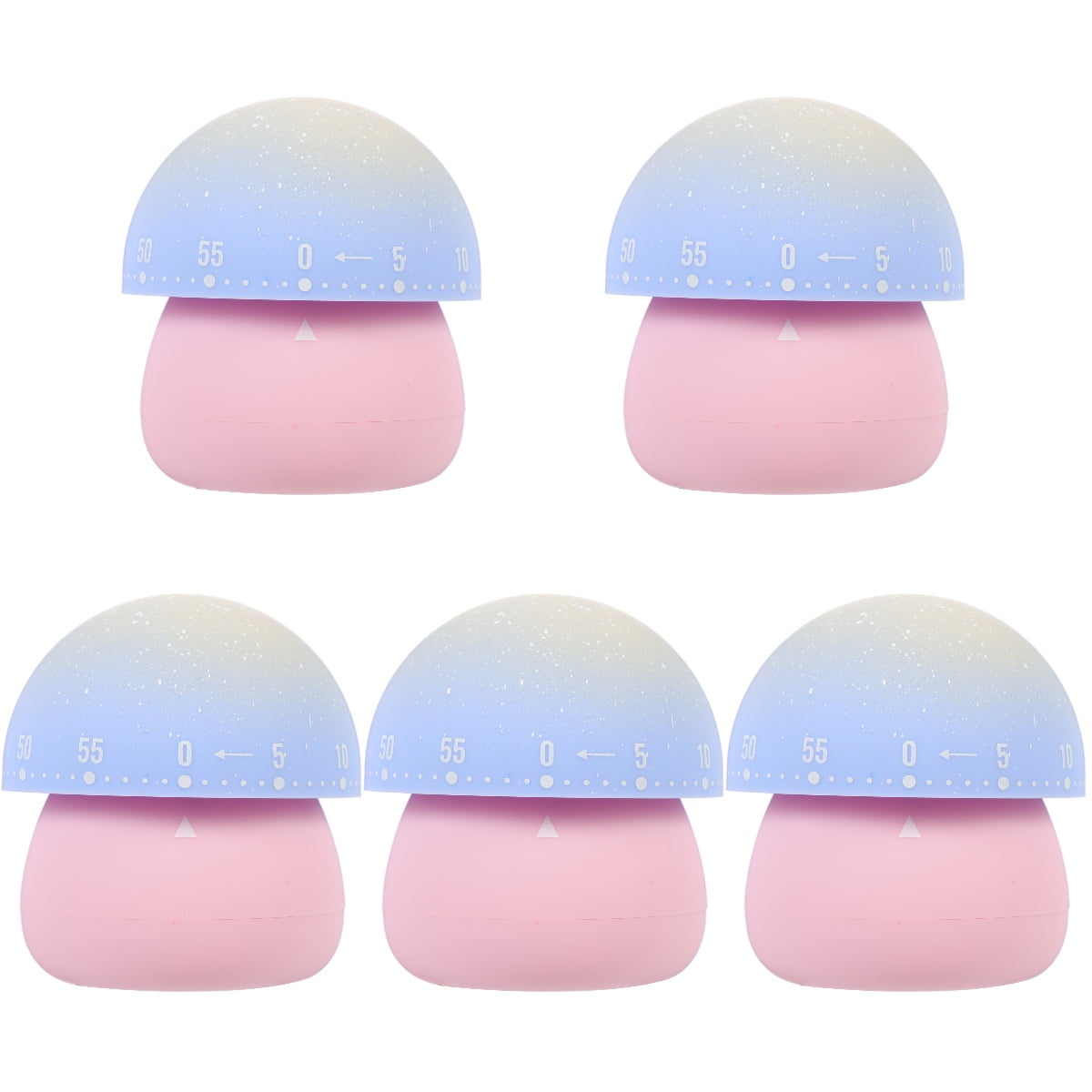 5 Pieces Cooking Timers for Kitchen Mechanical Kids Visual Countdown ...