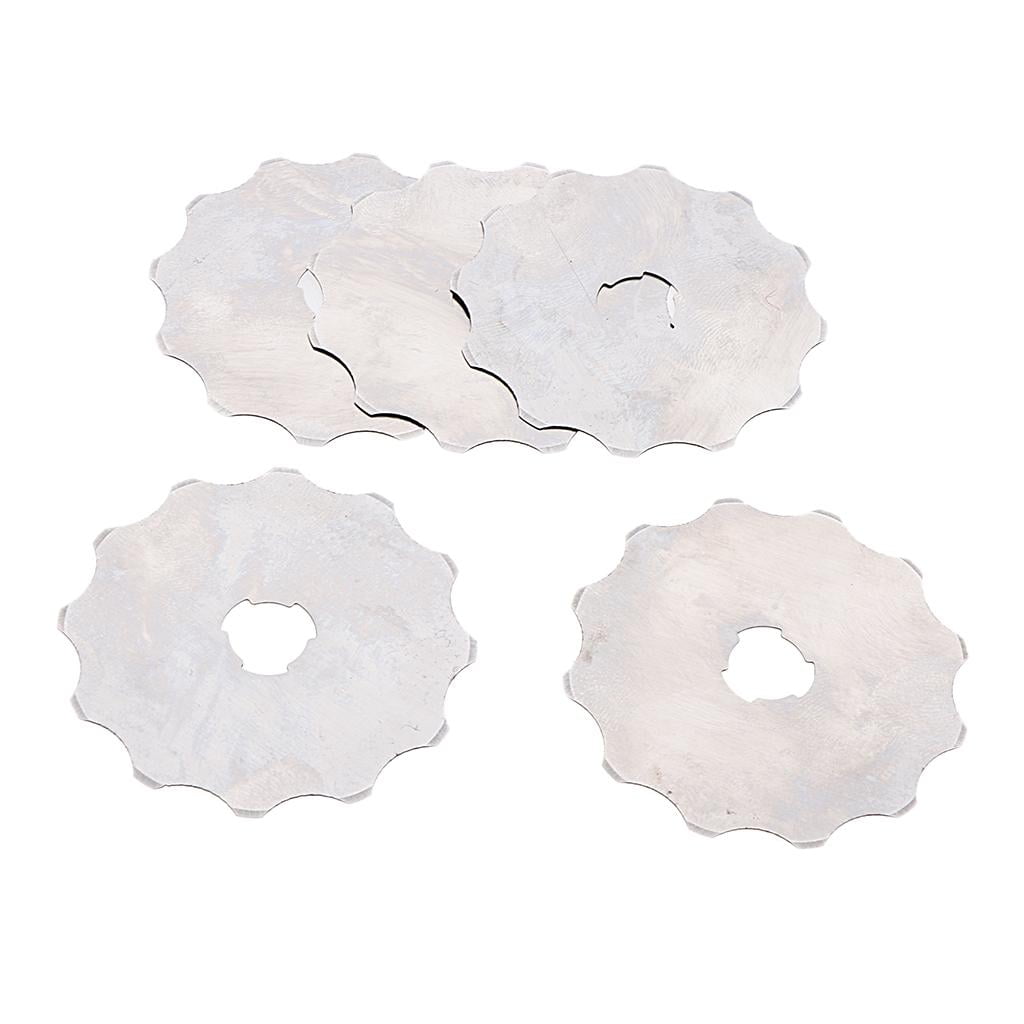 5 Pieces Crochet Edge Skip Rotary Cutter Perforating Rotary Replacement ...