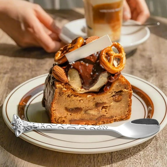 5 Pieces Dinner Spoons,6 Inch Food Grade Stainless Steel Spoons ...