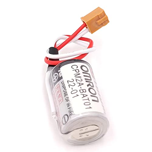 (5-Pieces ER3V 3.6V Lithium Battery Replacement for OMRON CPM2A-BAT01 ...