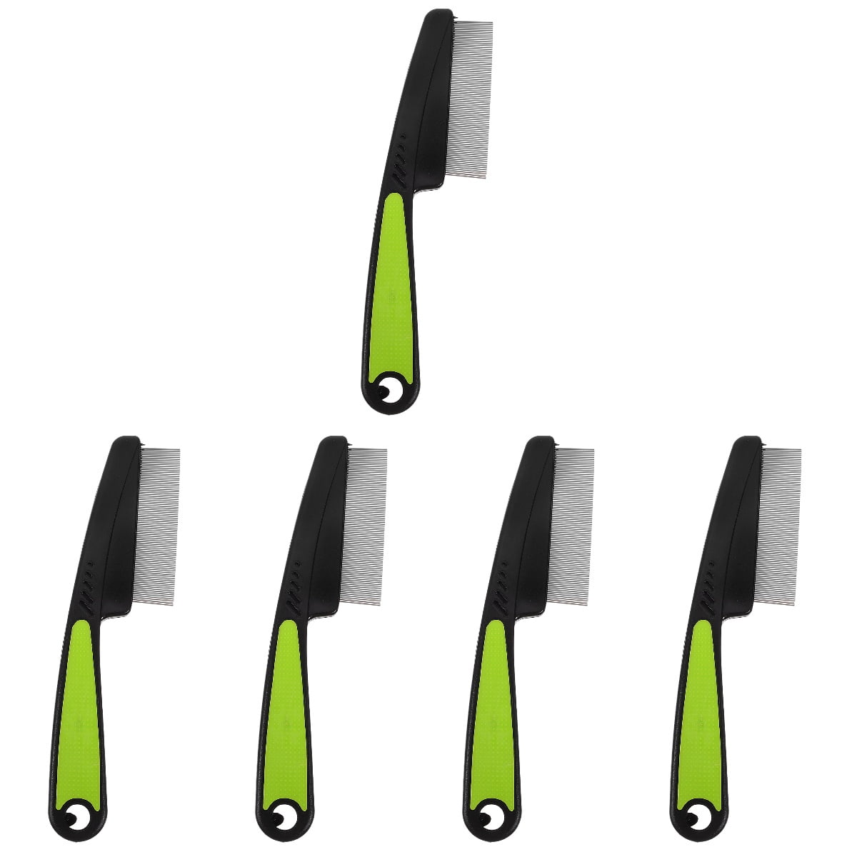 5 Pieces Electric Comb Stainless Steel Fine Tooth - Walmart.com