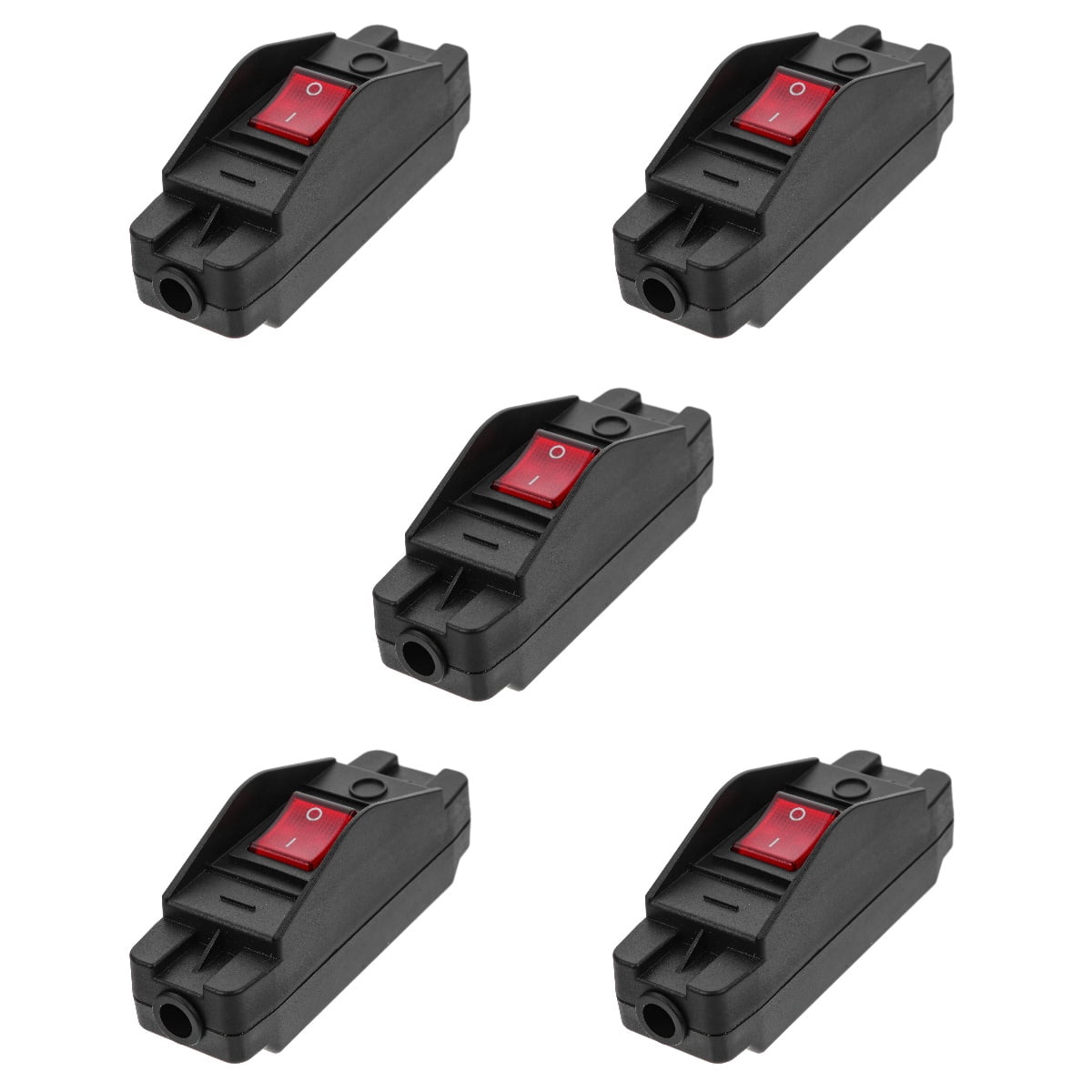 5 Pieces Electric Extension Cord Signal Outlet off Switch Power ...