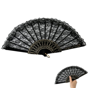 Fun Express - Vintage Collection Lace Fans for Wedding - Party Supplies ...