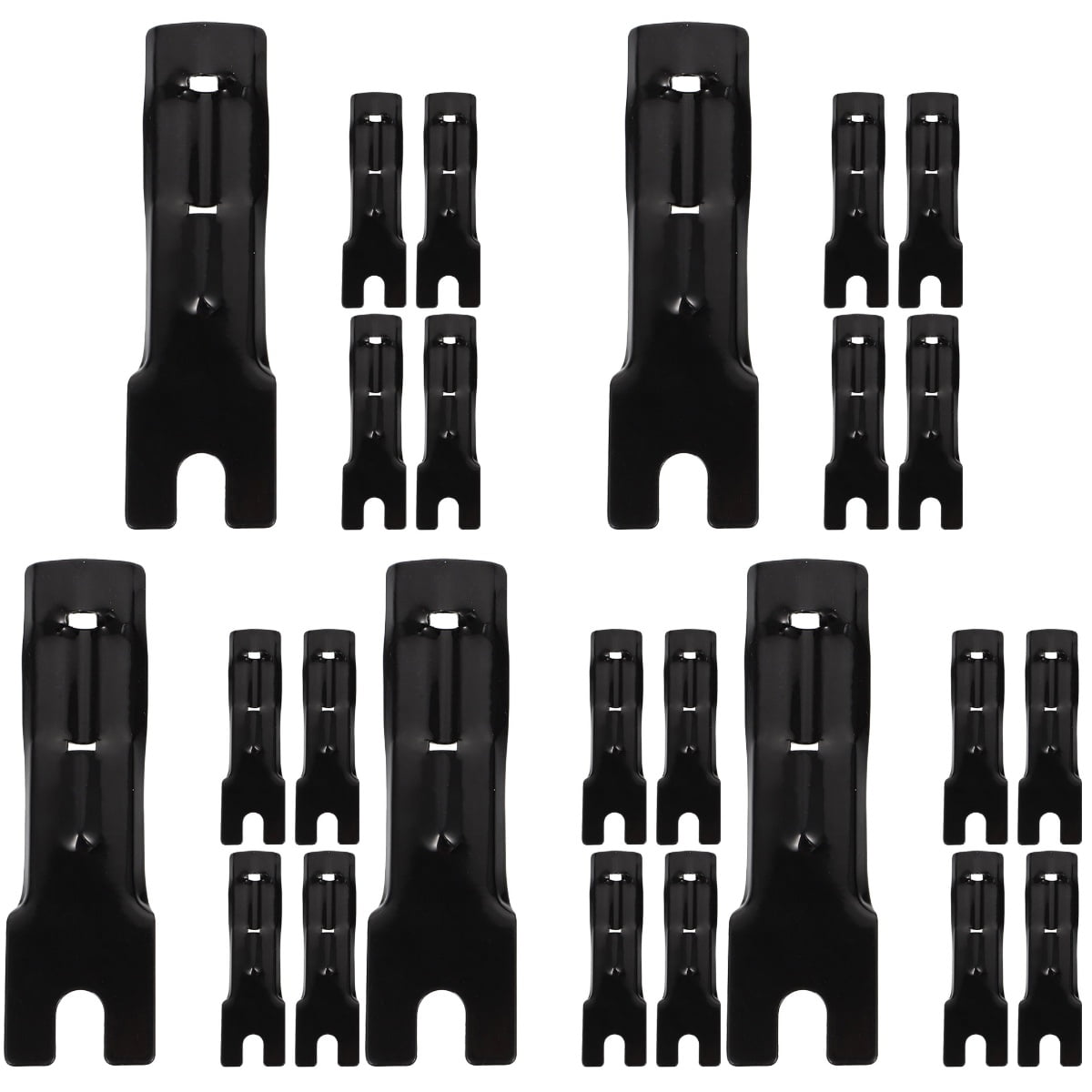 5 Pieces Flagpole Bracket Riding Brackets Bikes Banner Child Black ...