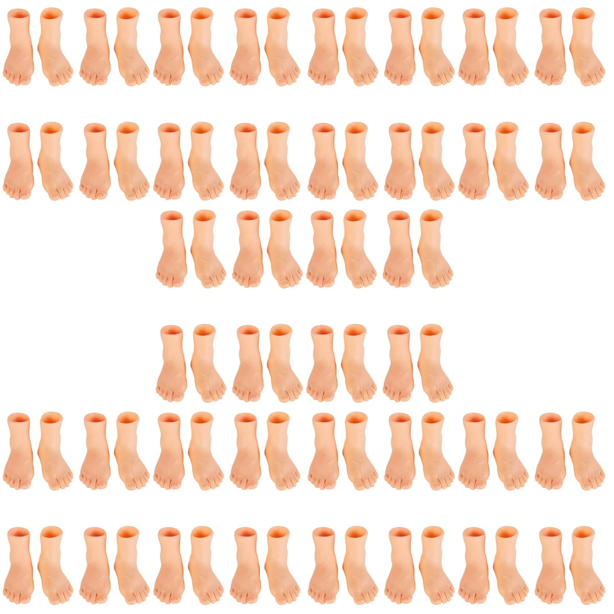 5 Pieces Hands Feet Funny Supplies Plush Finger Puppets Toy Kids Child ...