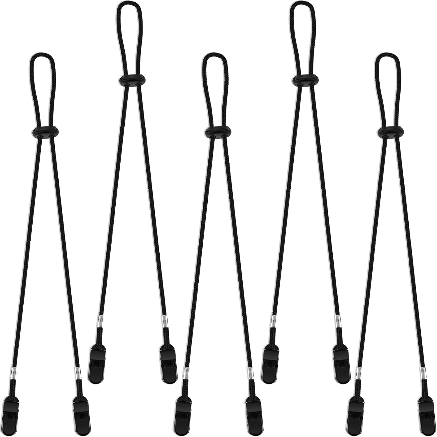 5 Pieces Hat String Adjustable Hat Strap Clips Hat Straps for Wind ...