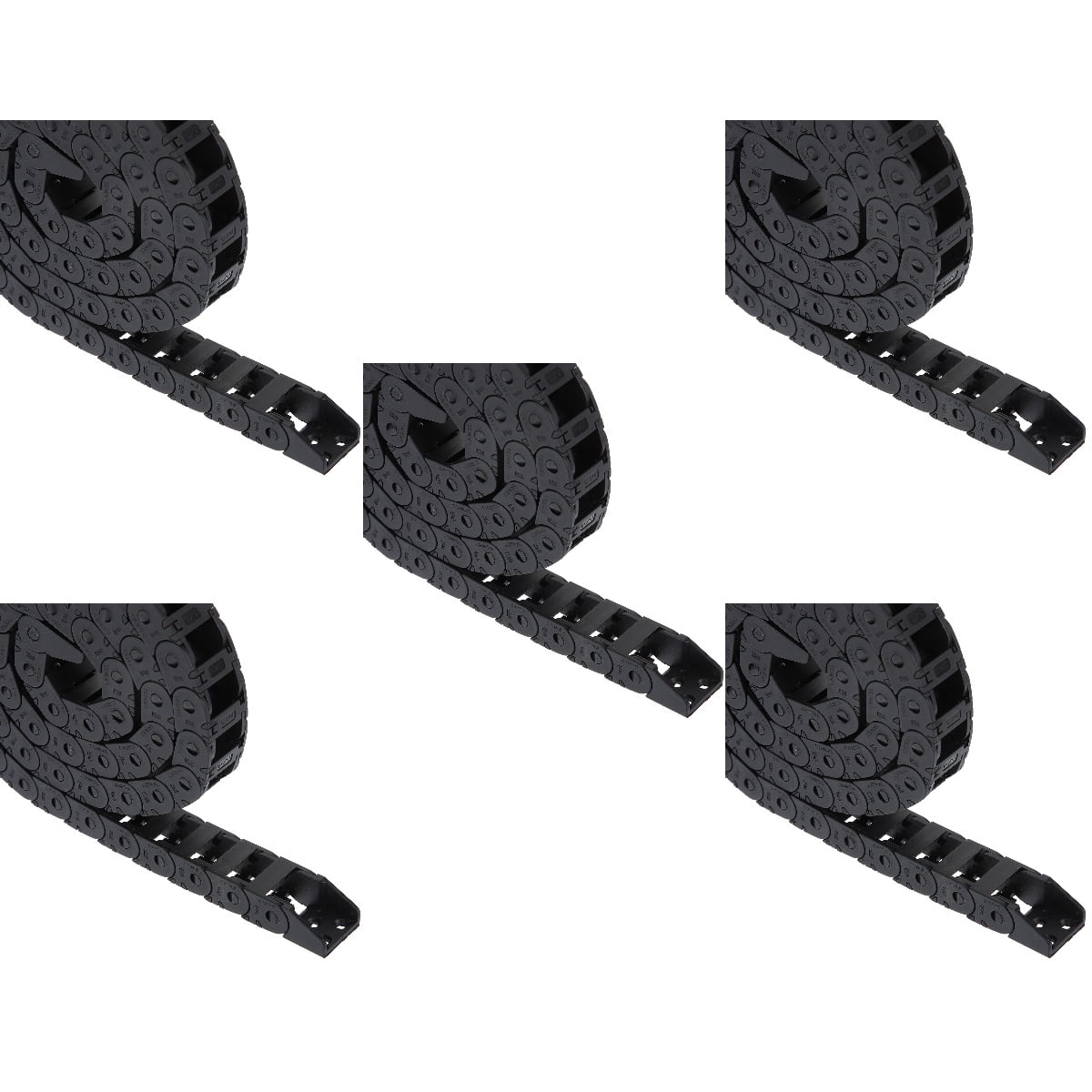 5 Pieces Holder Mat Tanks Chain Reciprocating Movement Cable Carrier ...