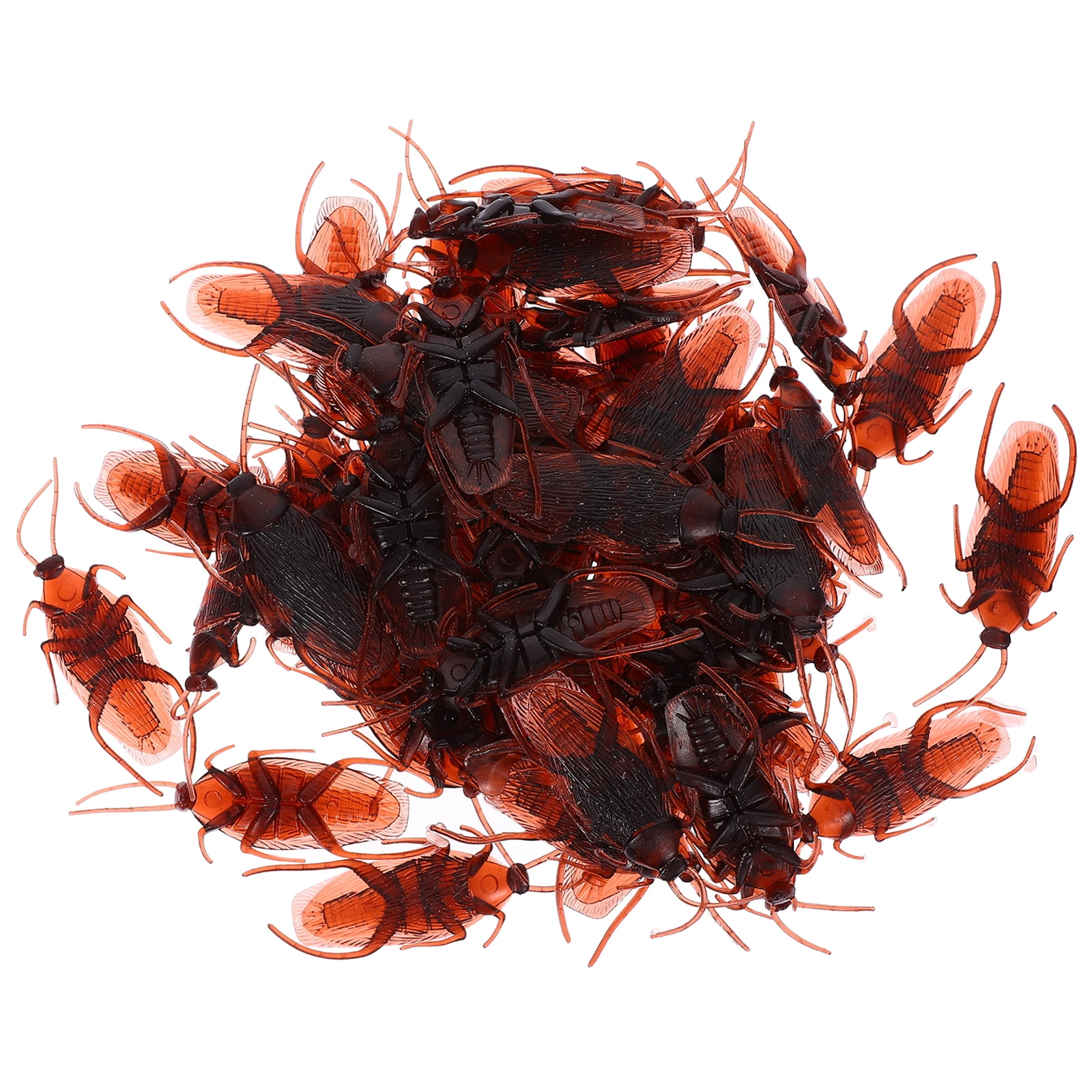 5 Pieces Joke Insects Realistic Roaches Fake Bugs - Walmart.com