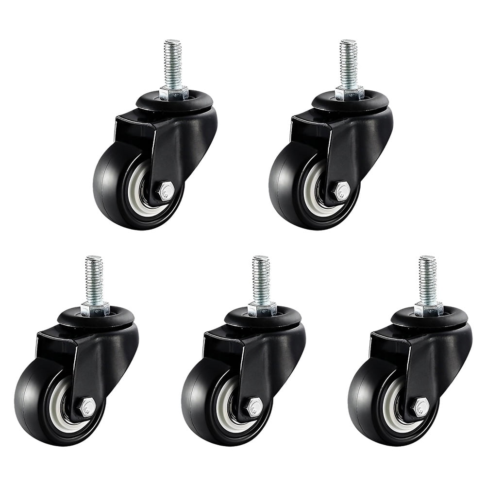 5 Pieces Luggage Wheels Replacement Suitcase Luggage Casters Silent ...