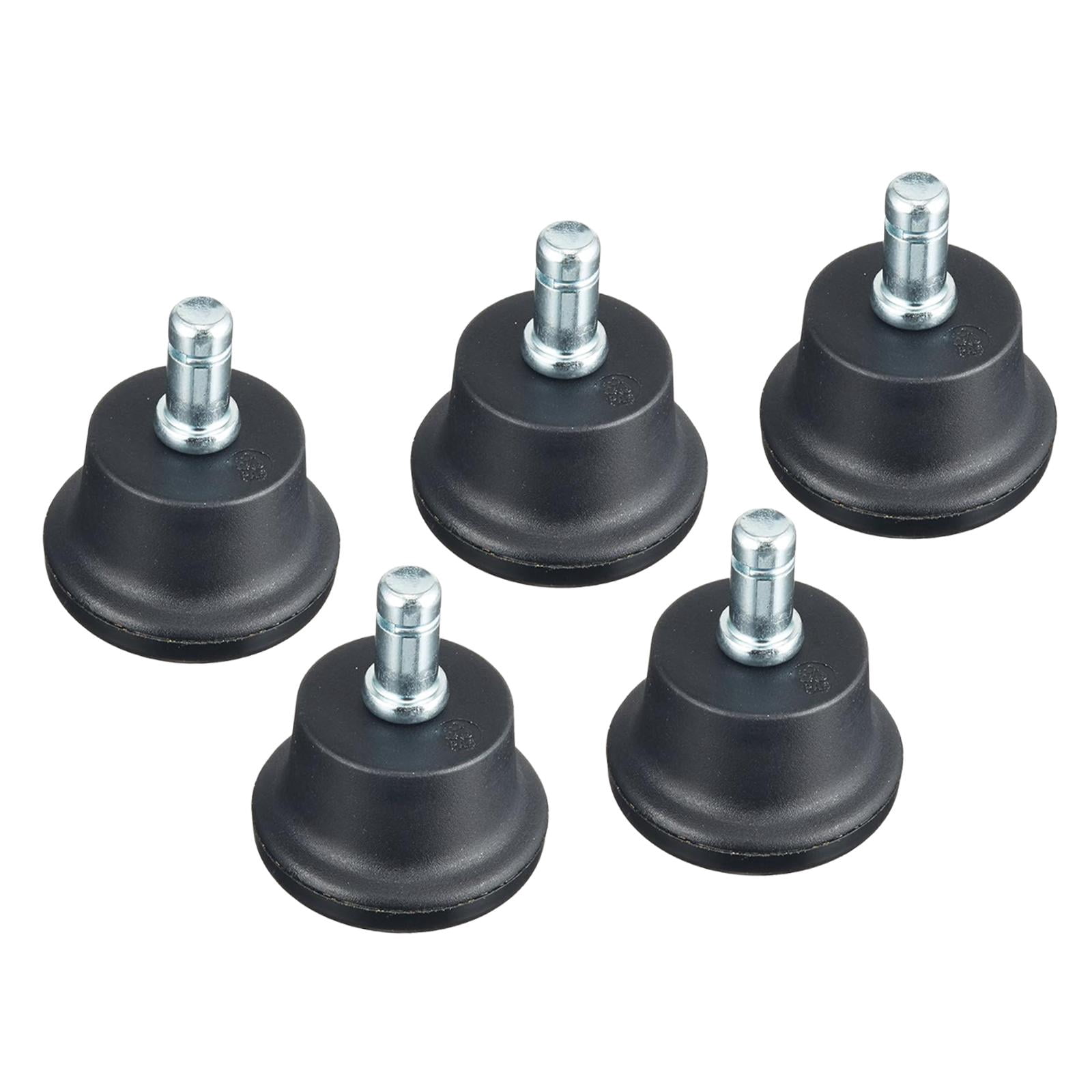5 Pieces Office Chair Glides Bell Glides Stationary Castors Floor ...