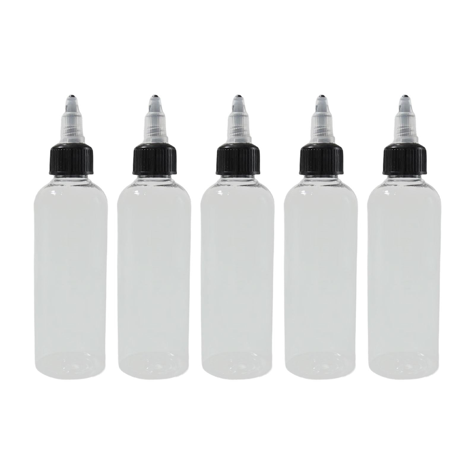 5 Pieces Paint Empty Bottle Containers Sharp Mouth Dropper Bottle with ...