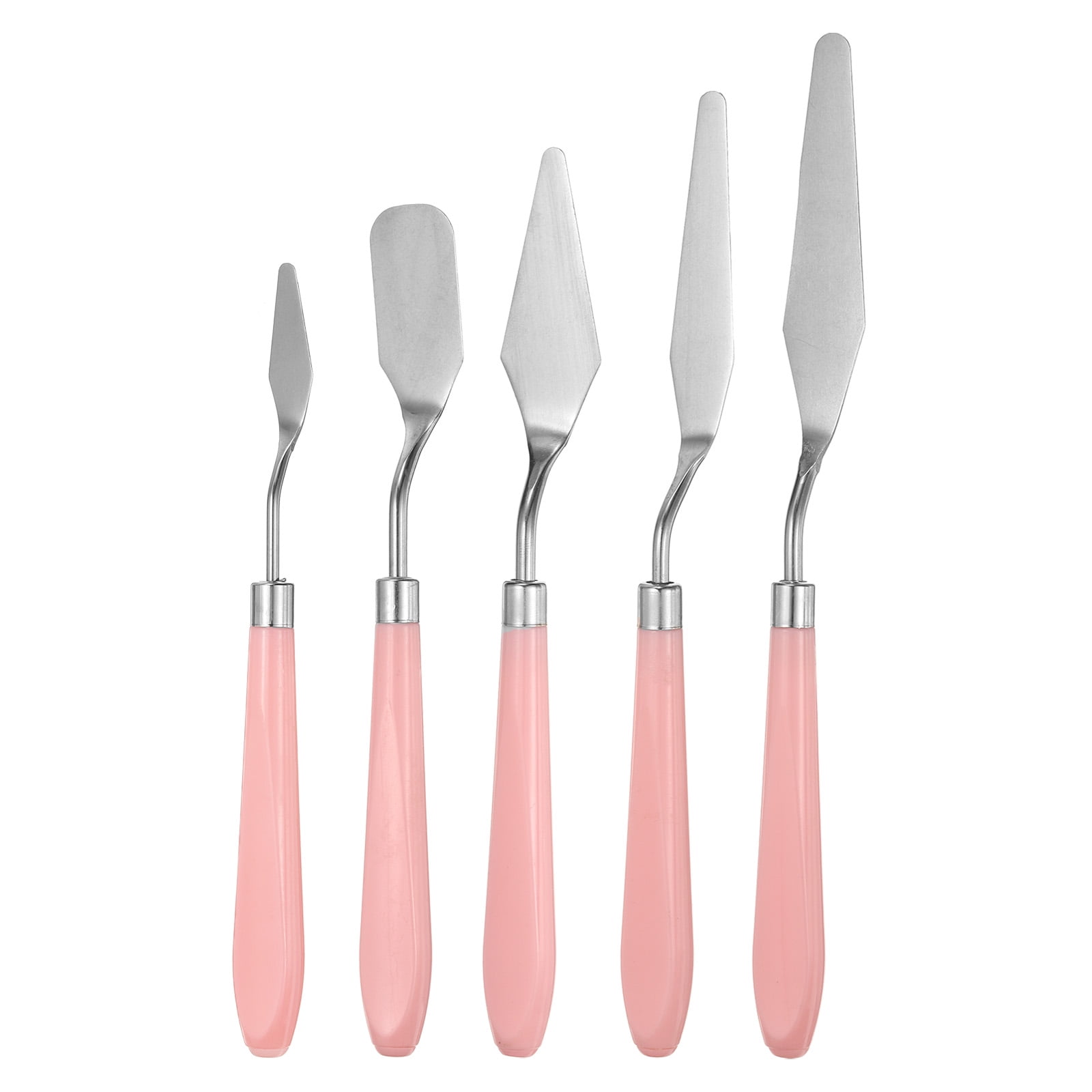5 Pieces Painting Palette Knife Set Stainless Steel Spatula Painting ...