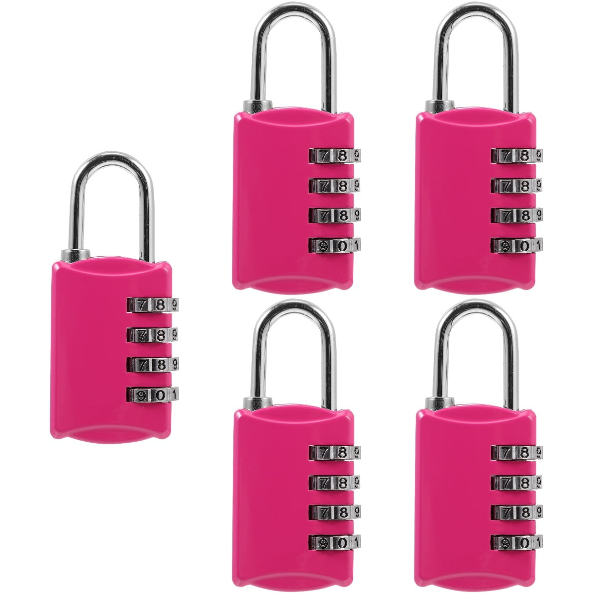 5 Pieces Password Combination Lock for Locker Lock for Gym Locker ...