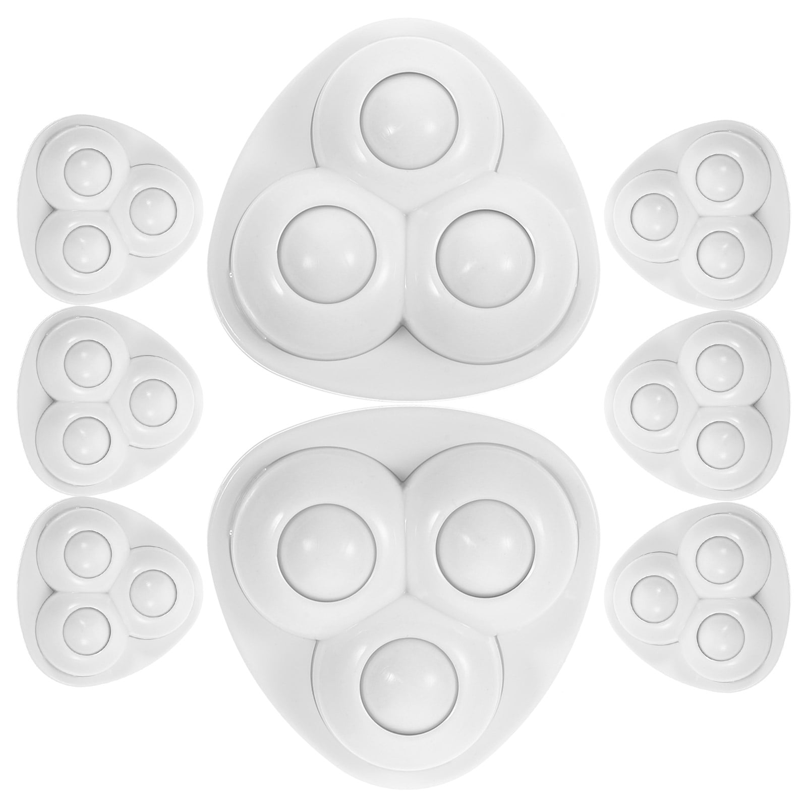 5 Pieces Paste The Universal Wheel Rollers Sliders Air Compressors ...