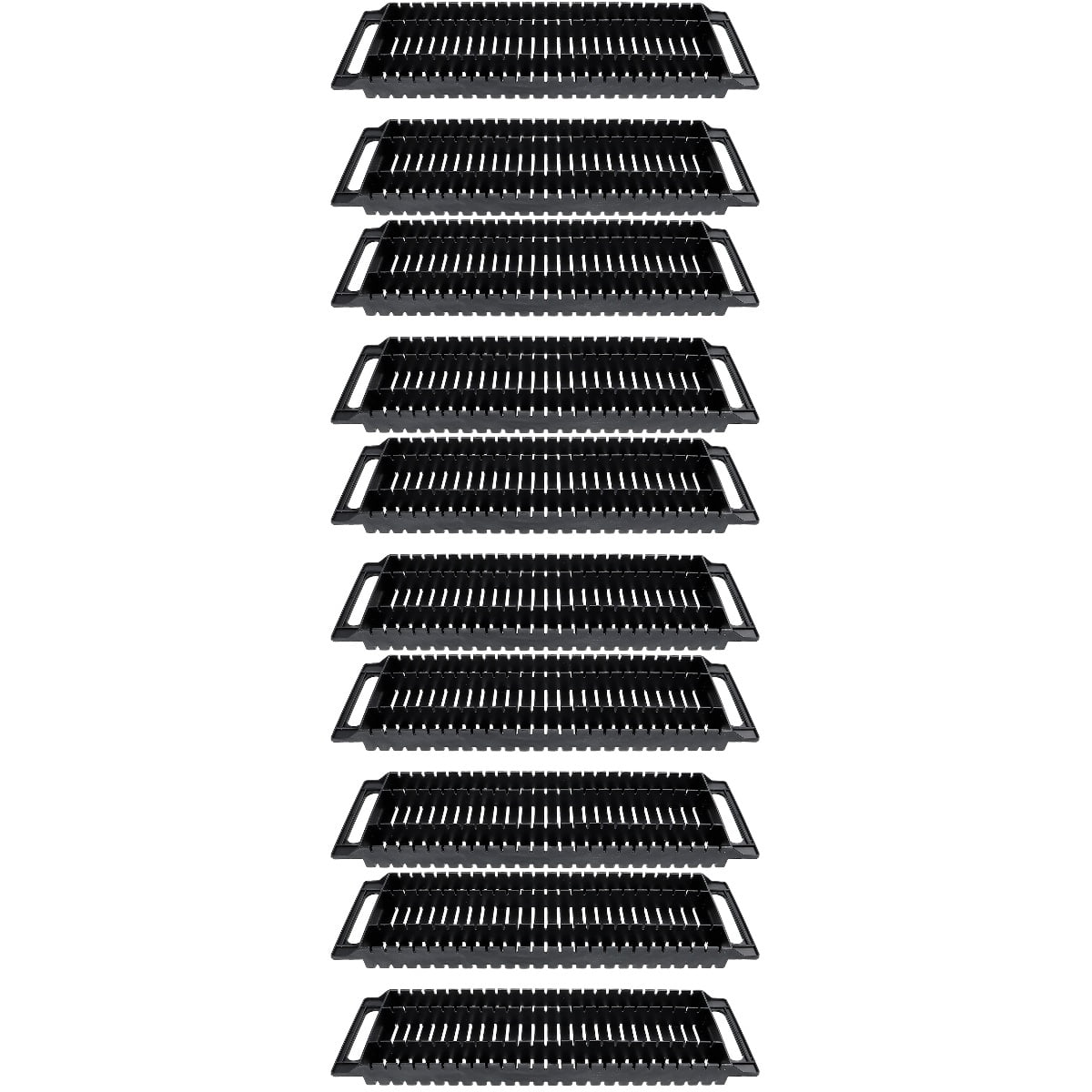 5 Pieces Pcb Rack Dual-ear Anti-static Racks Multiple Stand Work Black ...