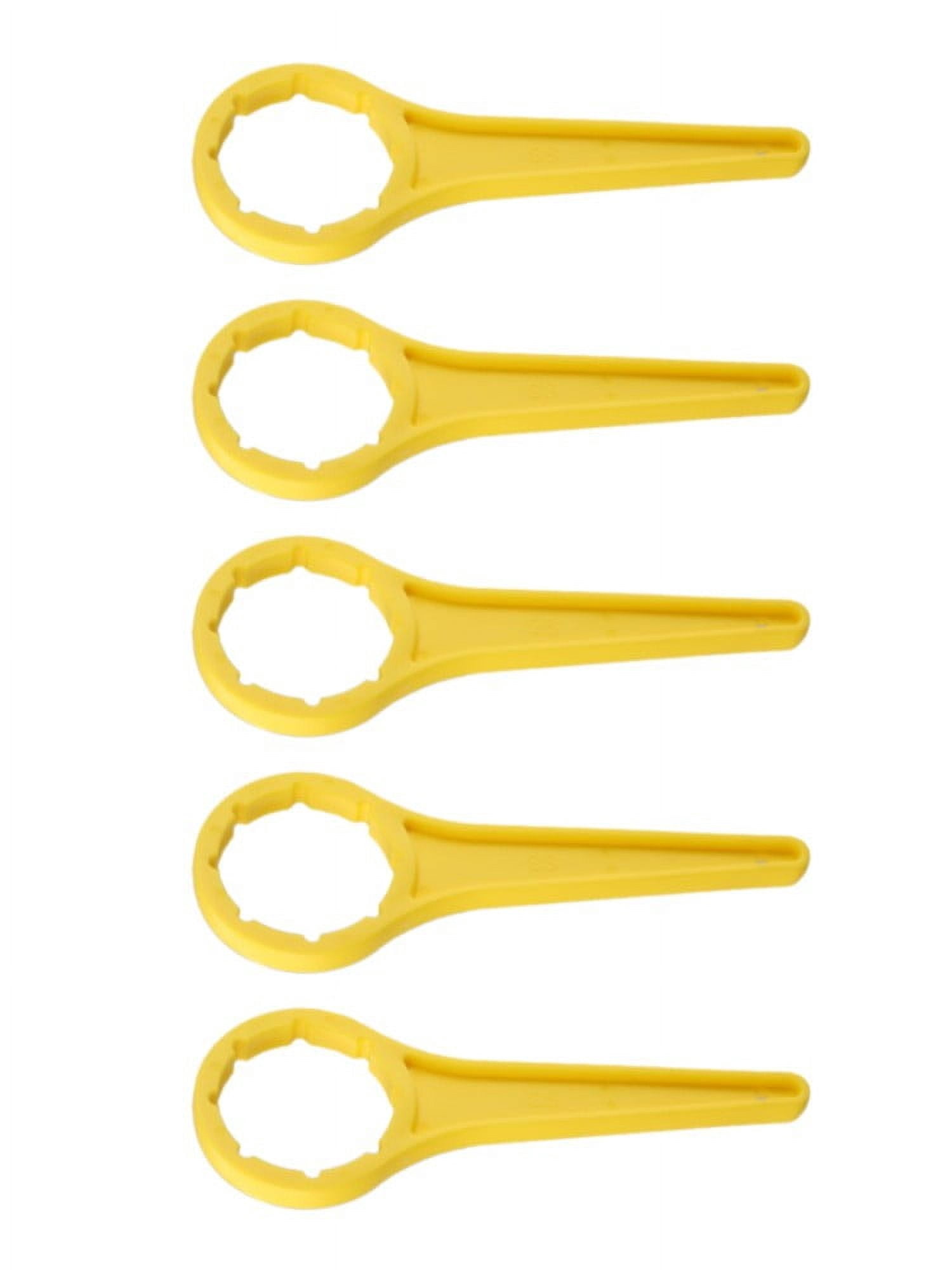 5 Pieces Plastic Drum Cap Spanner Opener Tool Set for 20L-30L Plastic ...