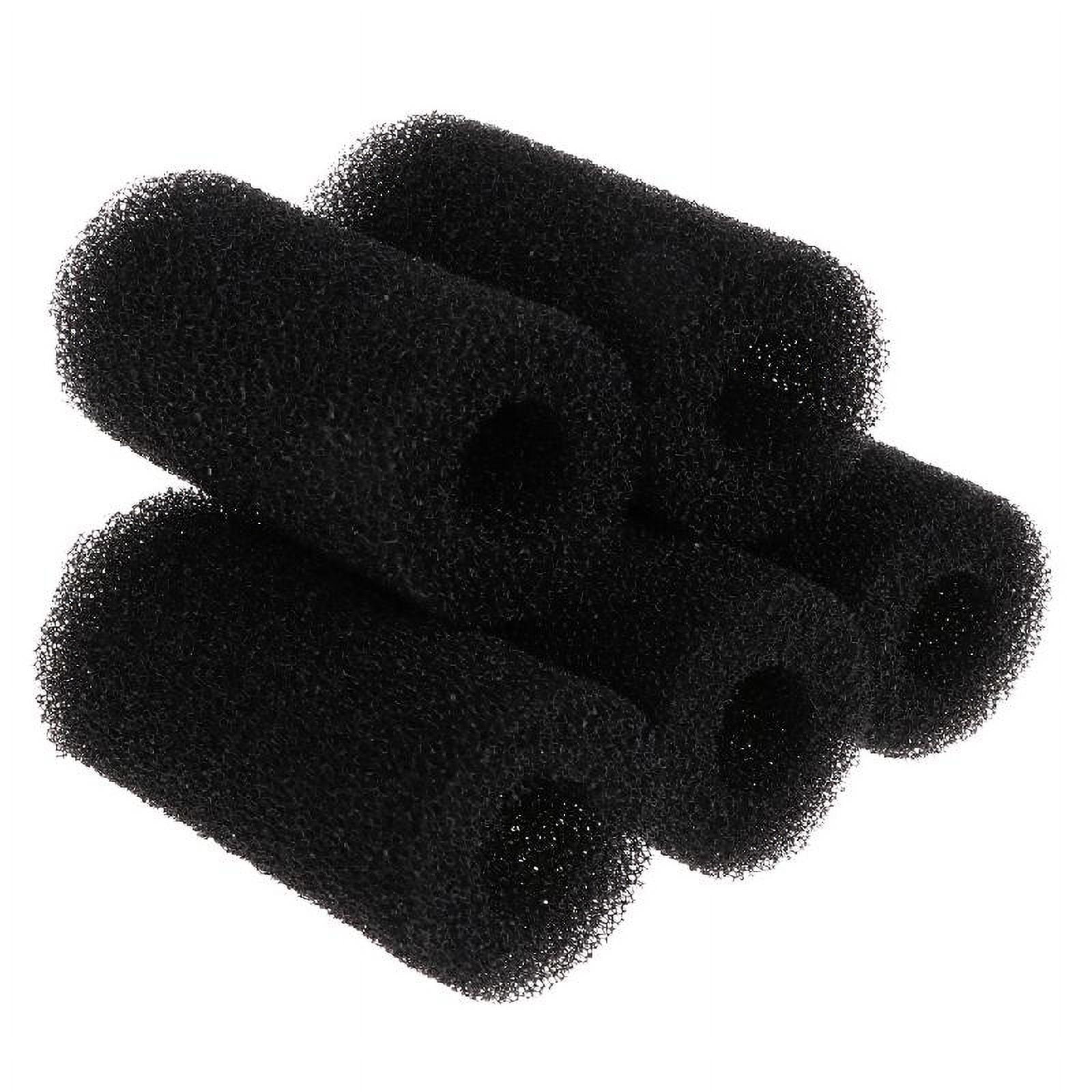5 Pieces Pre-Filter Sponge Replacement Aquarium Filter Media Black Foam ...