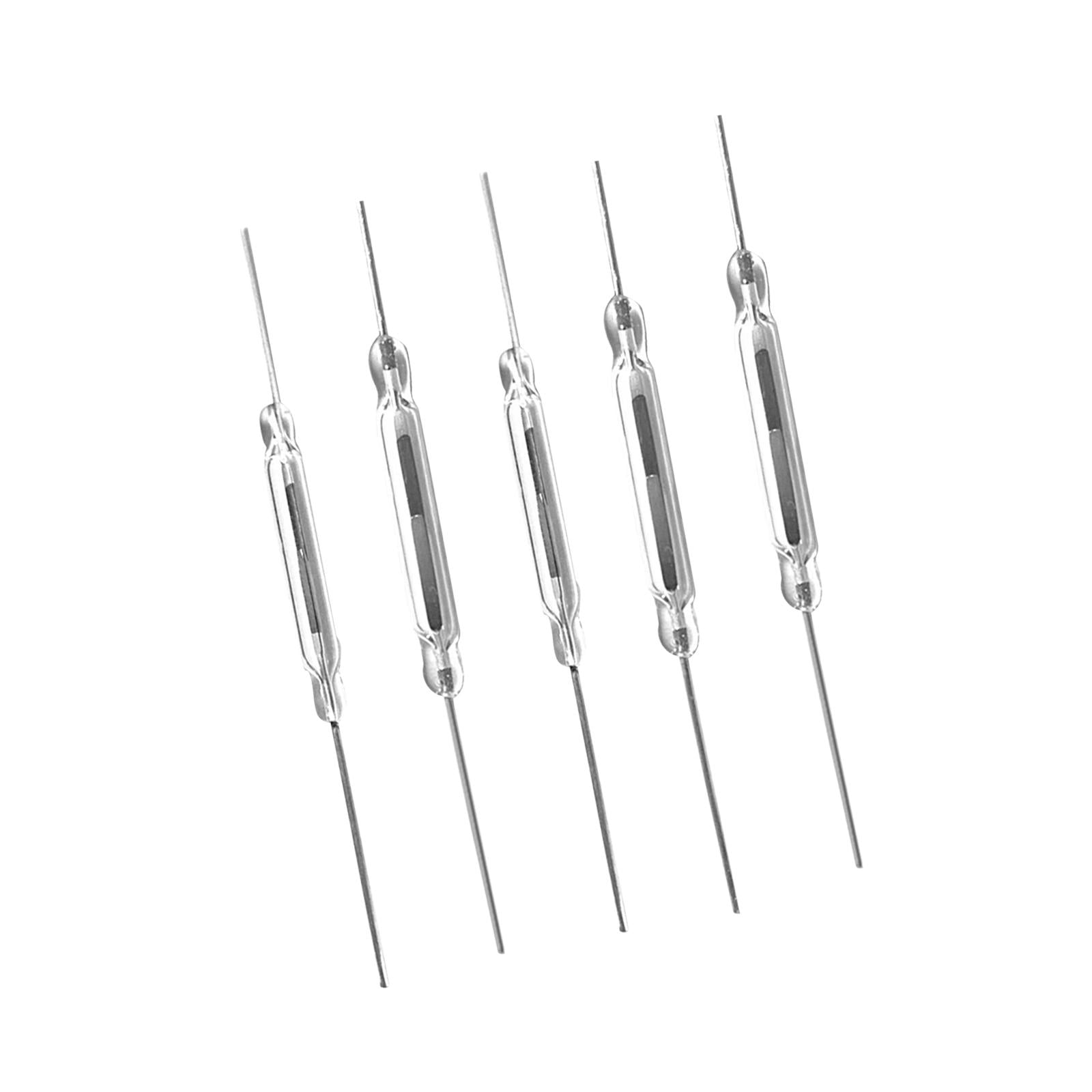 5 Pieces Reed Switch Reed Contact, Glass Induction Reed Switch, Reed ...