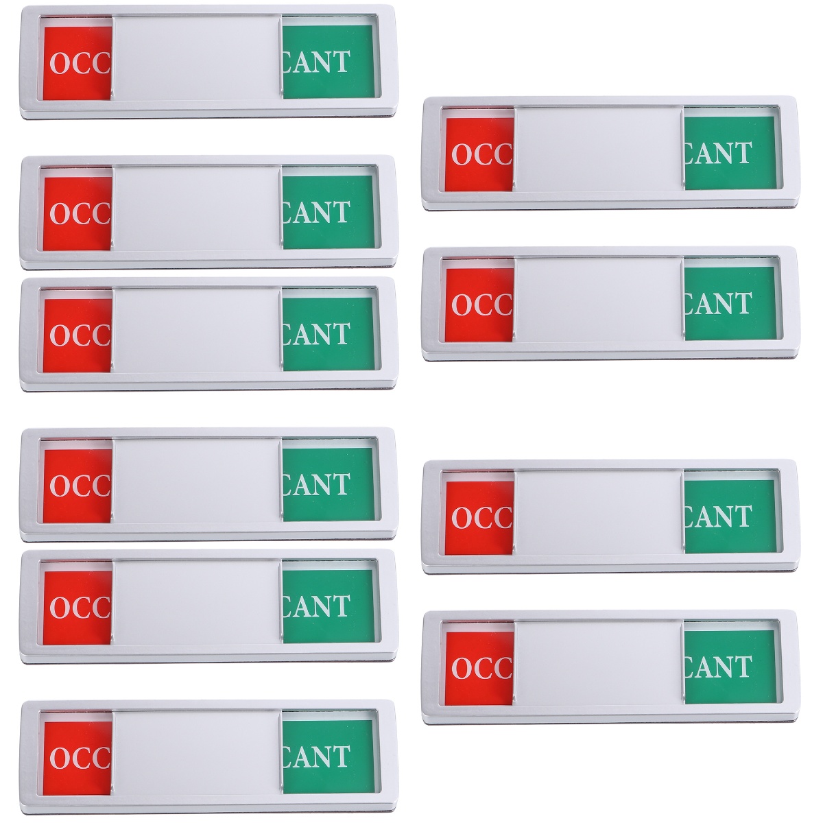 5 Pieces Sliding Office Sign Magnetic Slider Door - Walmart.com