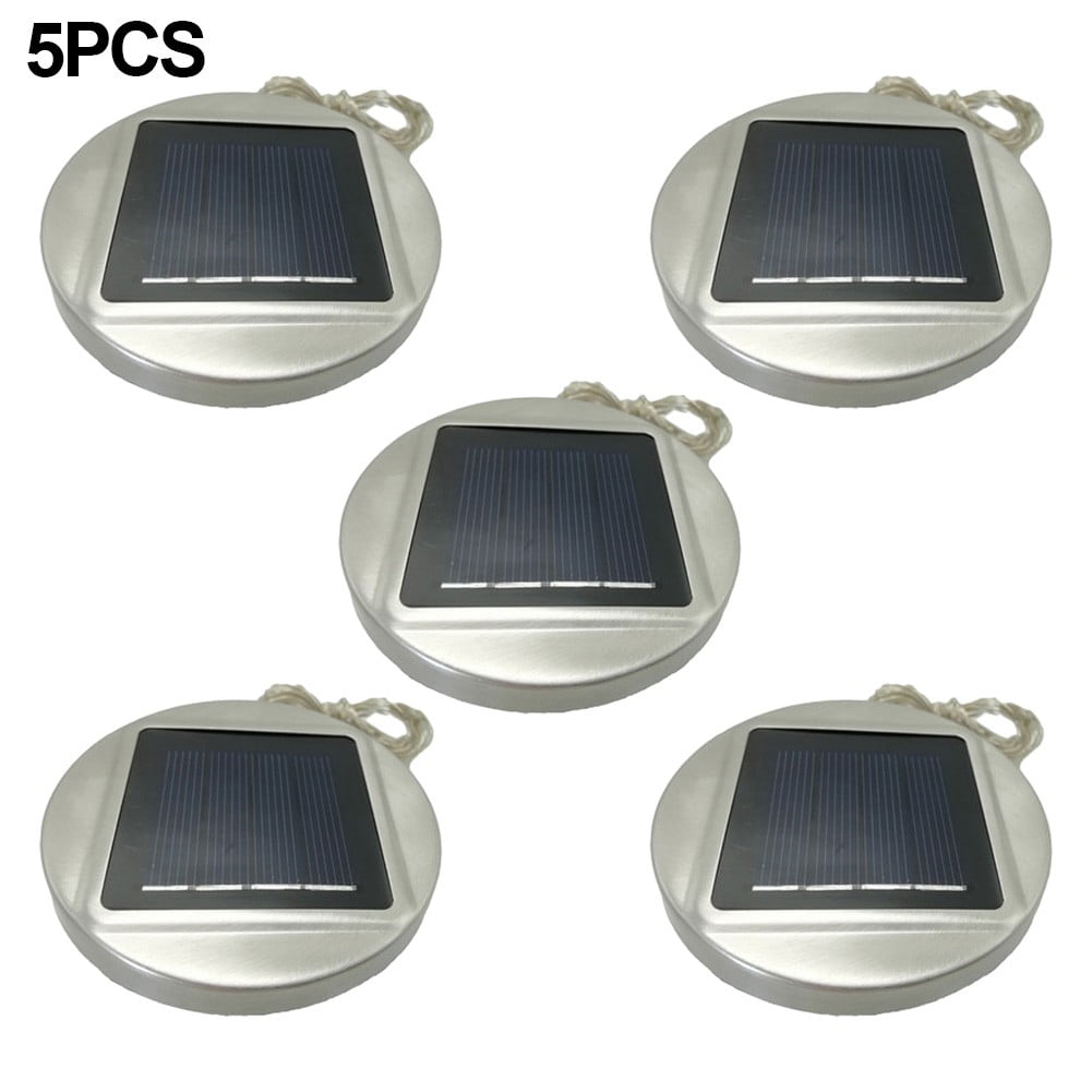 5 Pieces Solar Lights Replacement Top 7 Lumens Solar Lantern Parts LED ...