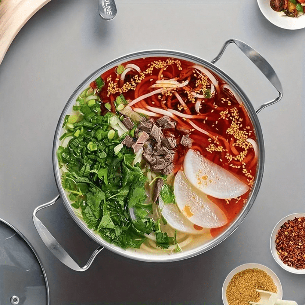 5 Pieces Stainless Steel Cookware Set, Stainless Steel Cooking Pot ...