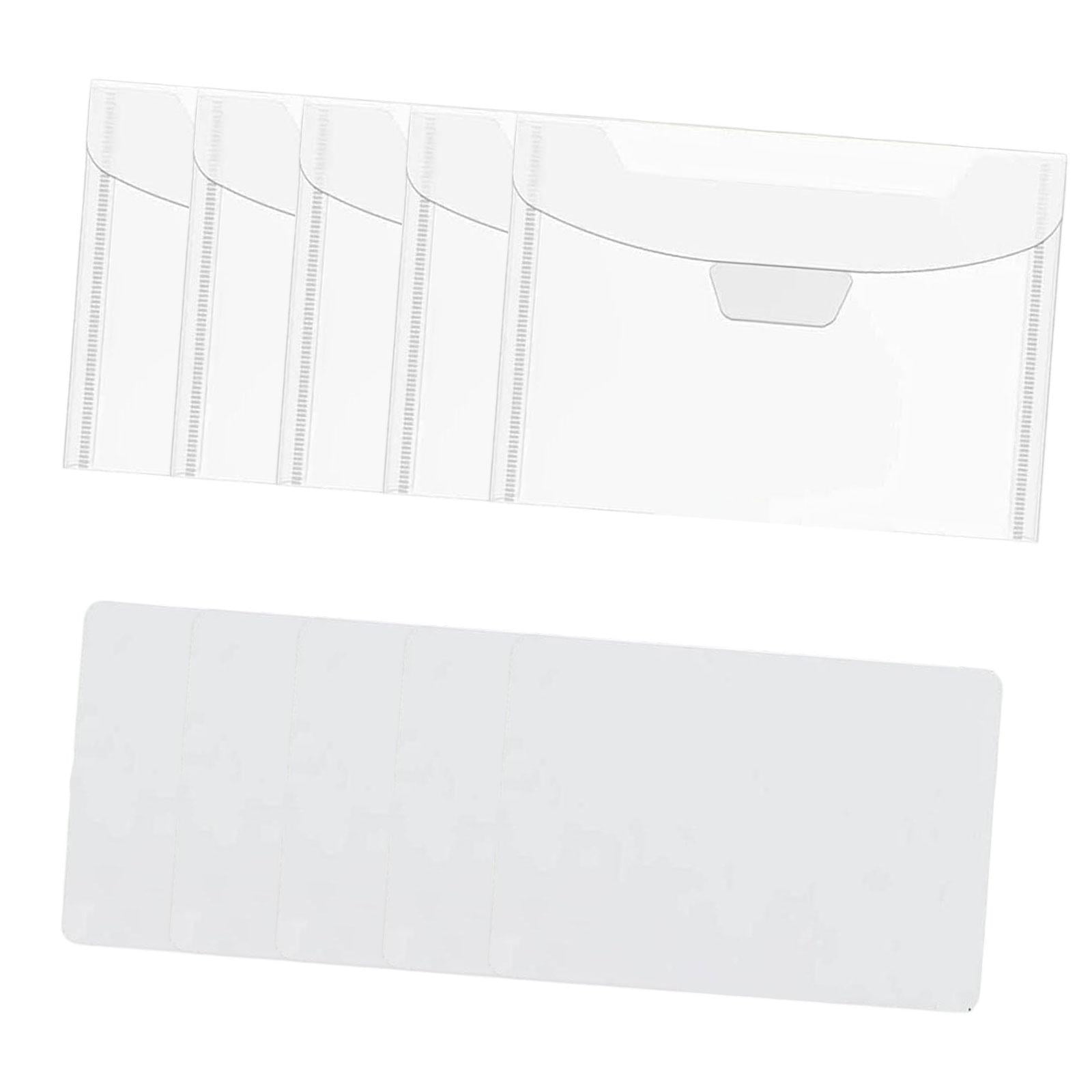 5 Pieces Stamps Storage Panels Die Cut Storage Stamp Organizer Double ...