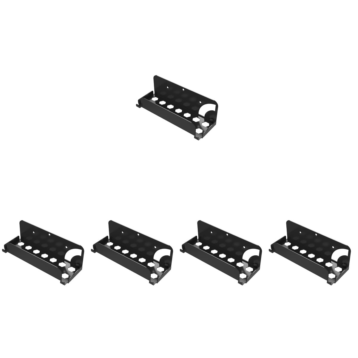 5 Pieces Switch Bracket Pro Controller Card Console Shelf Black Wall ...