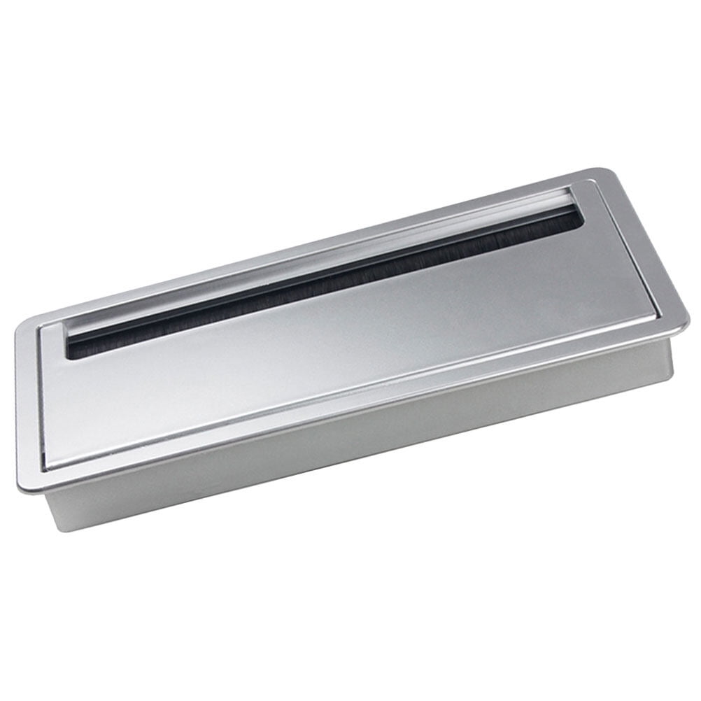 WRISTBIQUE Desk Cable Box 5Pack White For Office Use Cable Management ...