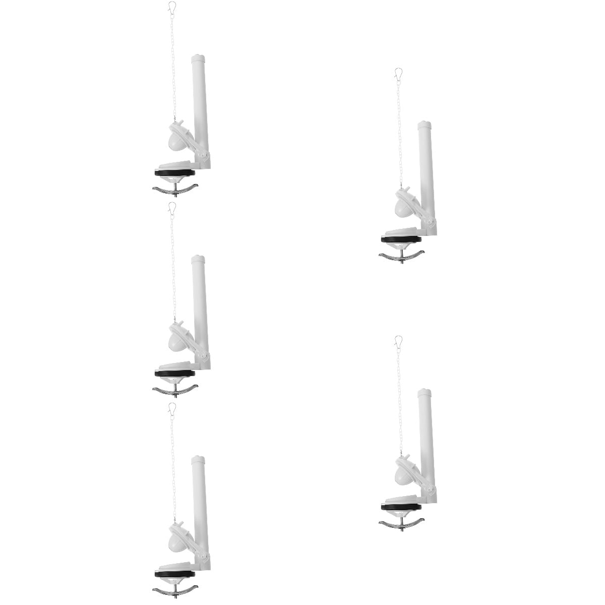 5 Pieces Toilet Accessories Float Valve Replacement Kit Tank Parts ...