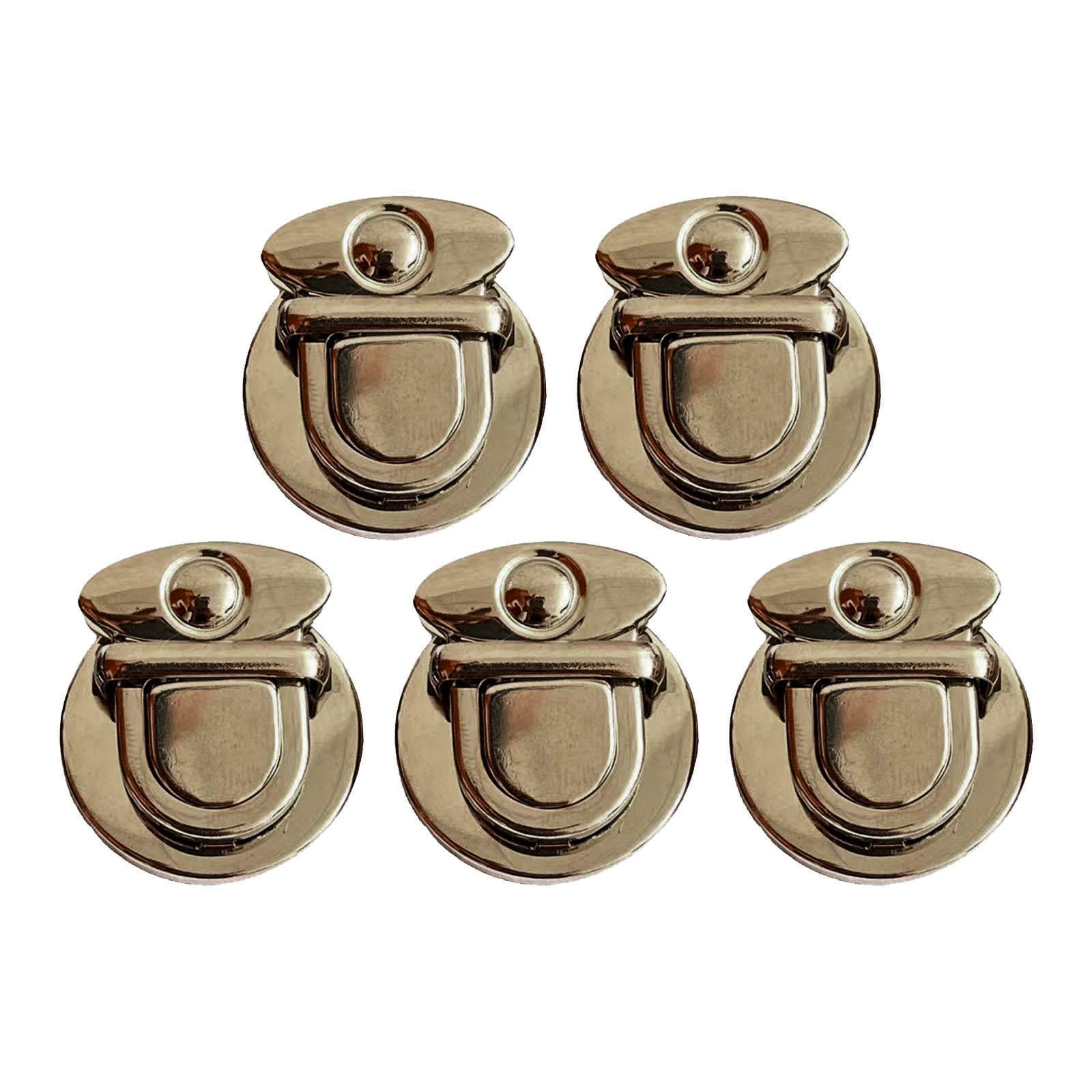 5 Pieces Tuck Lock Clasp Bag Lock for Purse for Wallets Leather ...