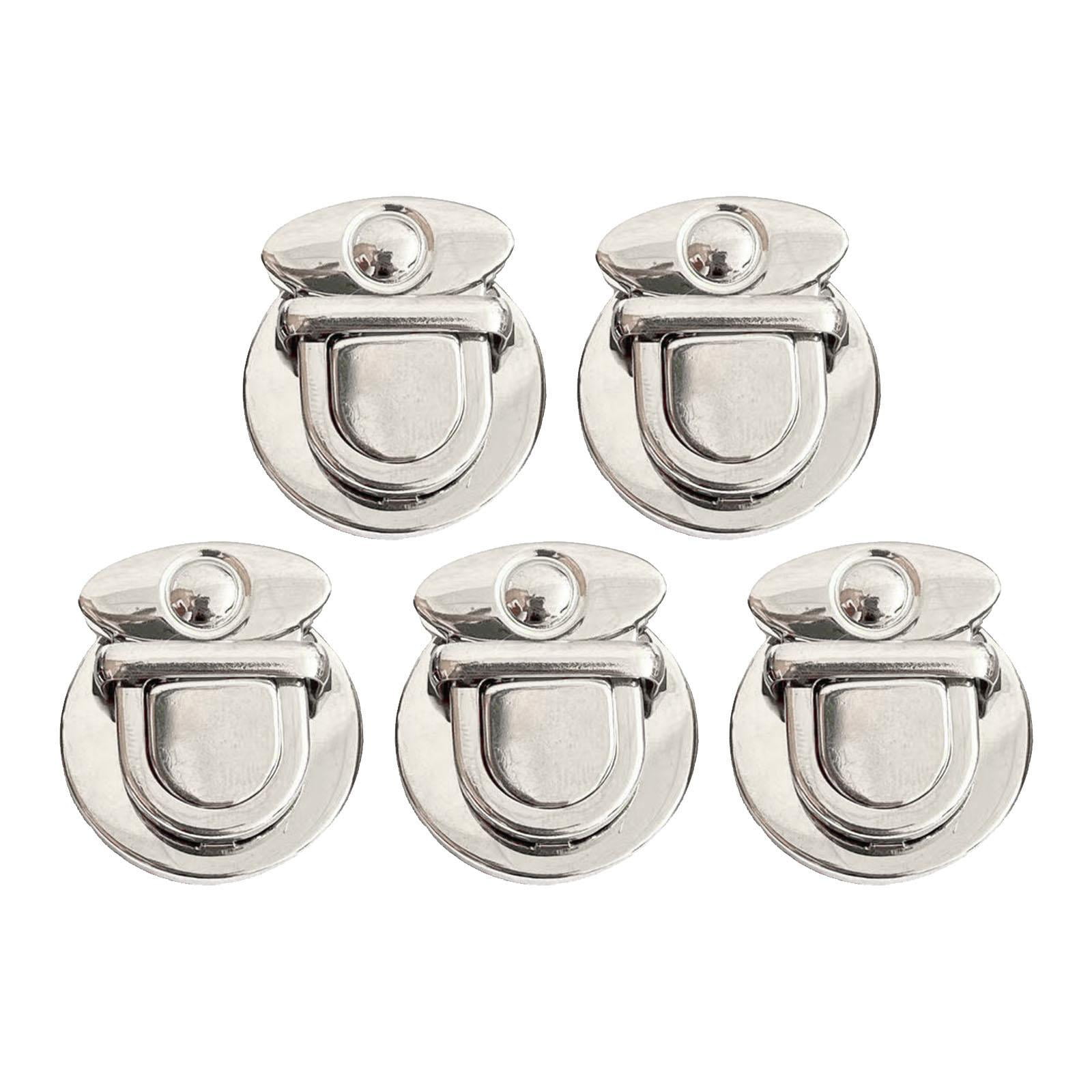 5 Pieces Tuck Lock Clasp for Purse for Wallets Leather Handbags Bag C ...