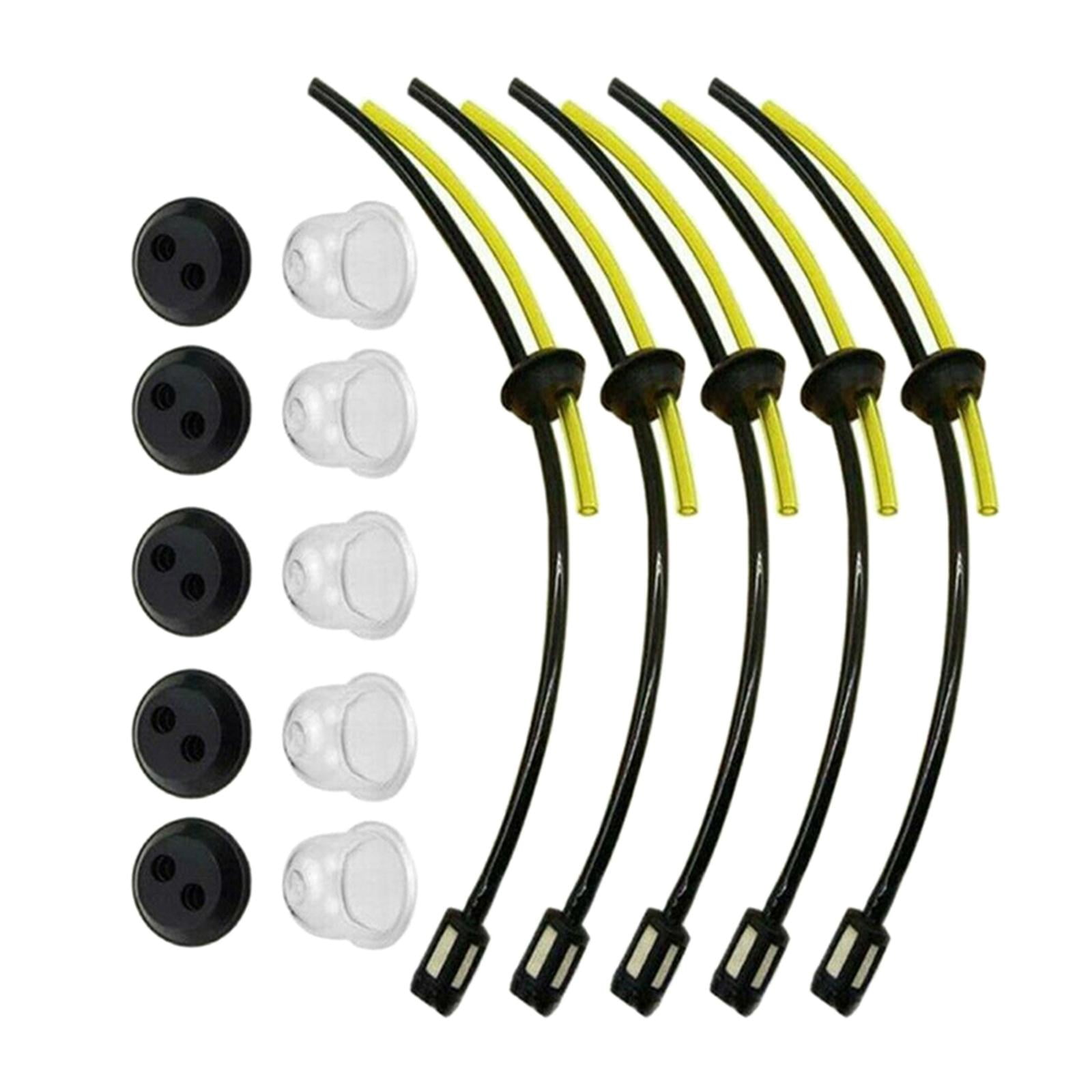5 Pieces Universal Petrol Filter with Tank Filter and Primer Bulb ...